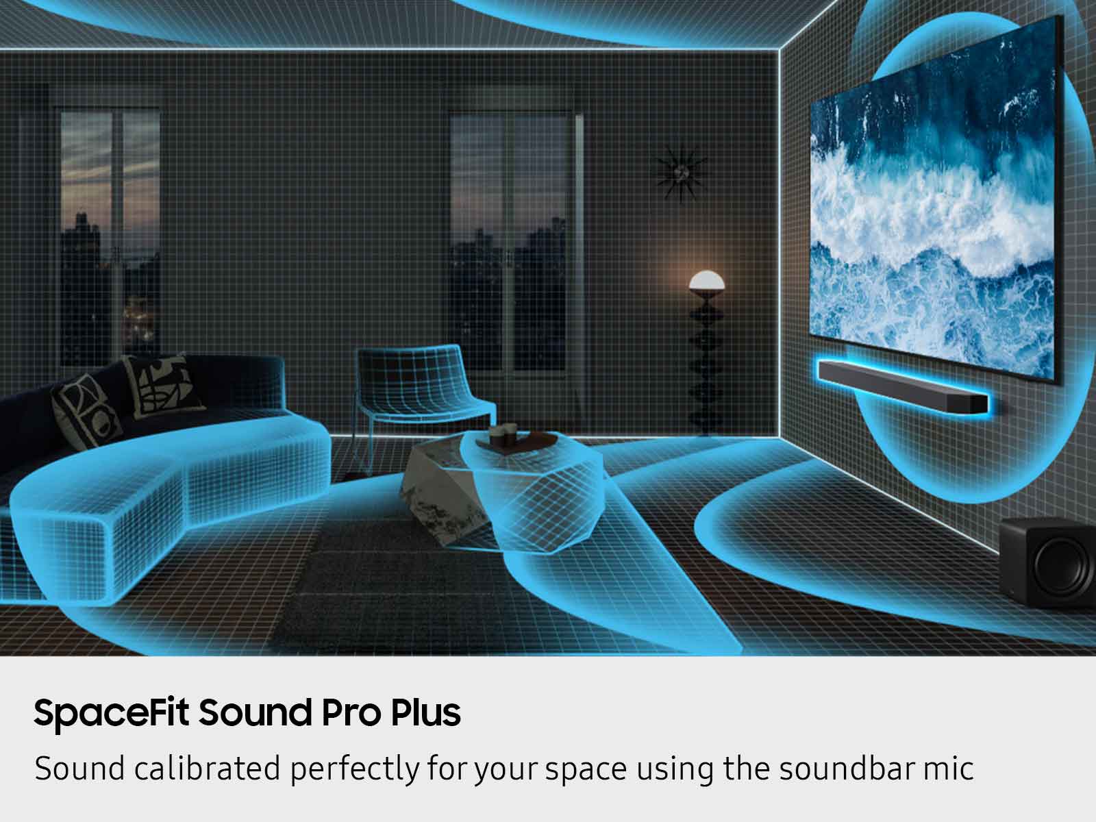 SAMSUNG Q Series Soundbar HW Q930F 9.1.4 ch w/ Subwoofer + Rear Speaker Titan Black HW-Q930F/ZA ...