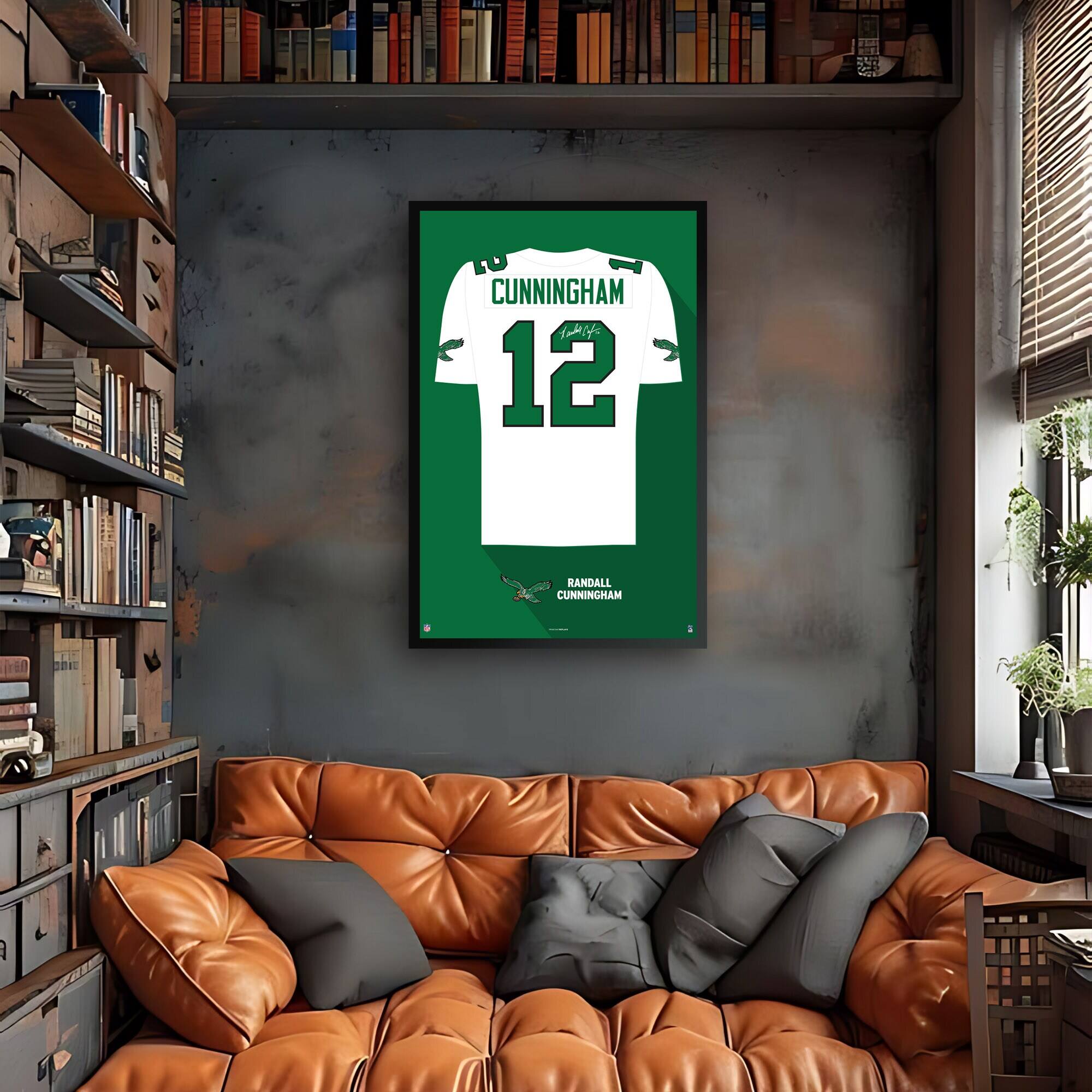 Sporticulture Randall Cunningham Philadelphia Eagles Framed 14" x 20 ...