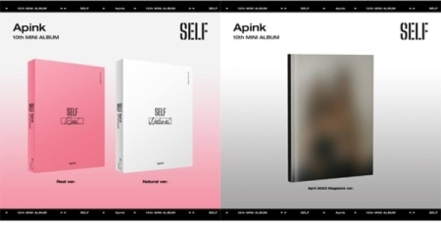 Apink Self Random Cover incl. 64pg Pop Up Photobook, Stamp, 2 ...
