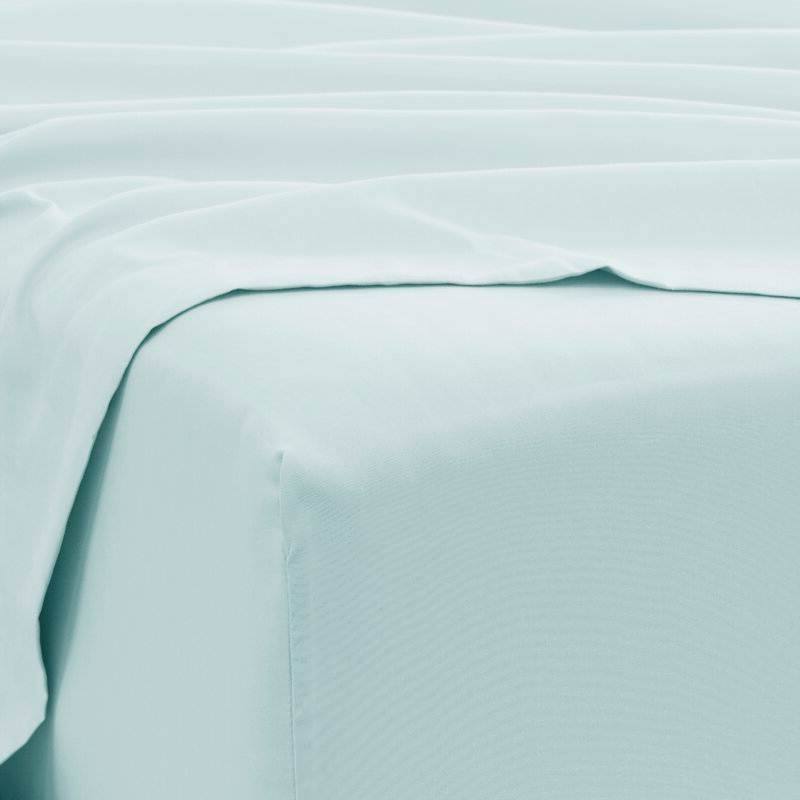 SlickBlue Soft Microfiber Polyester Sheet Set for Bedroom, Wrinkle ...