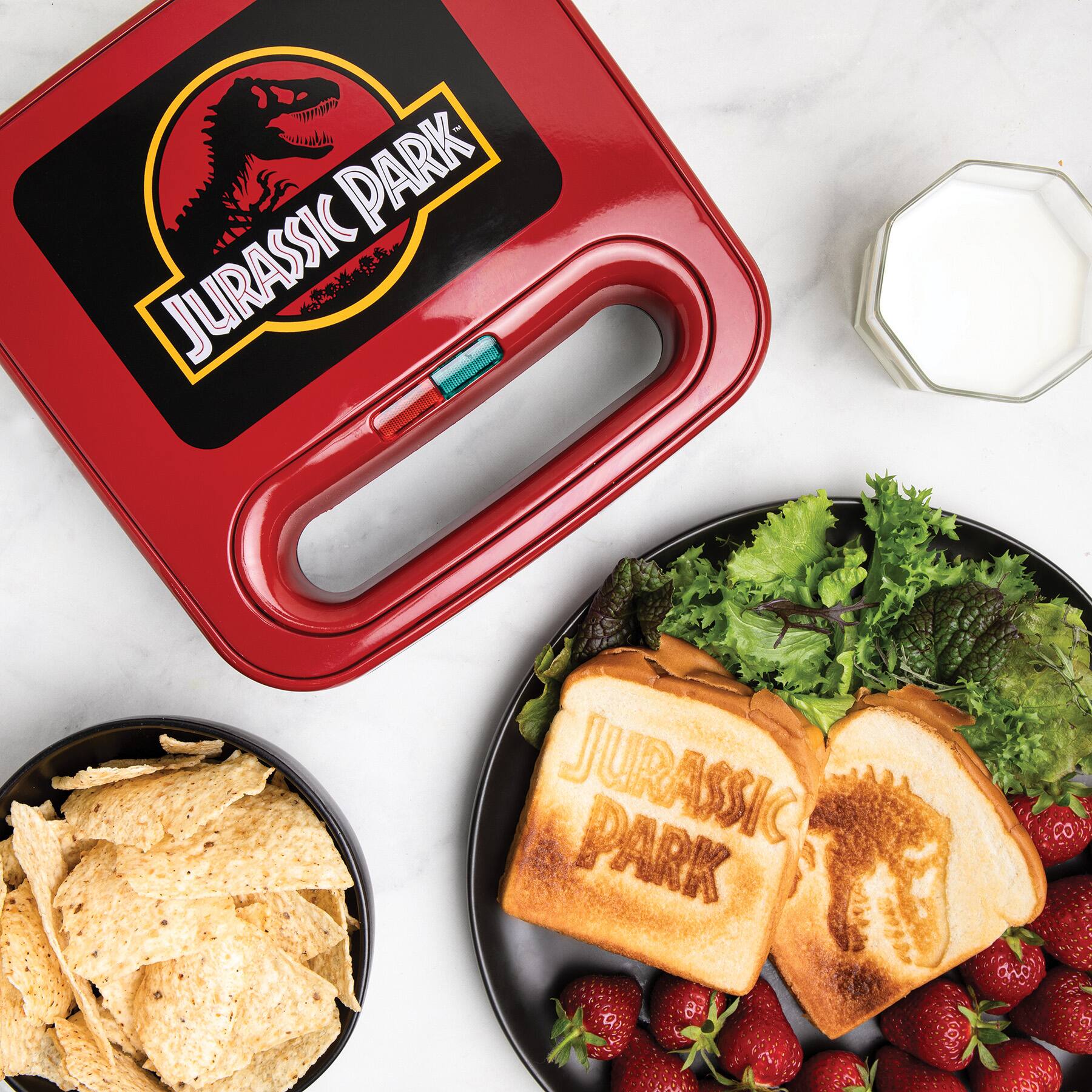 Customer Reviews: Uncanny Brands Jurassic Park Grilled Cheese Maker a ...