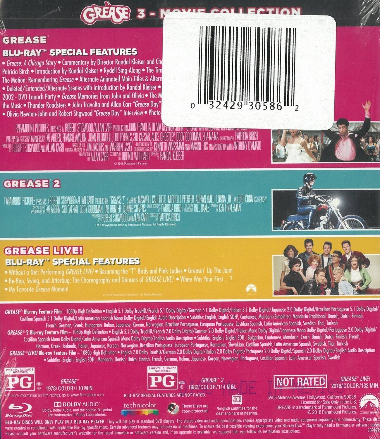 The Grease Collection BLU RAY - Best Buy