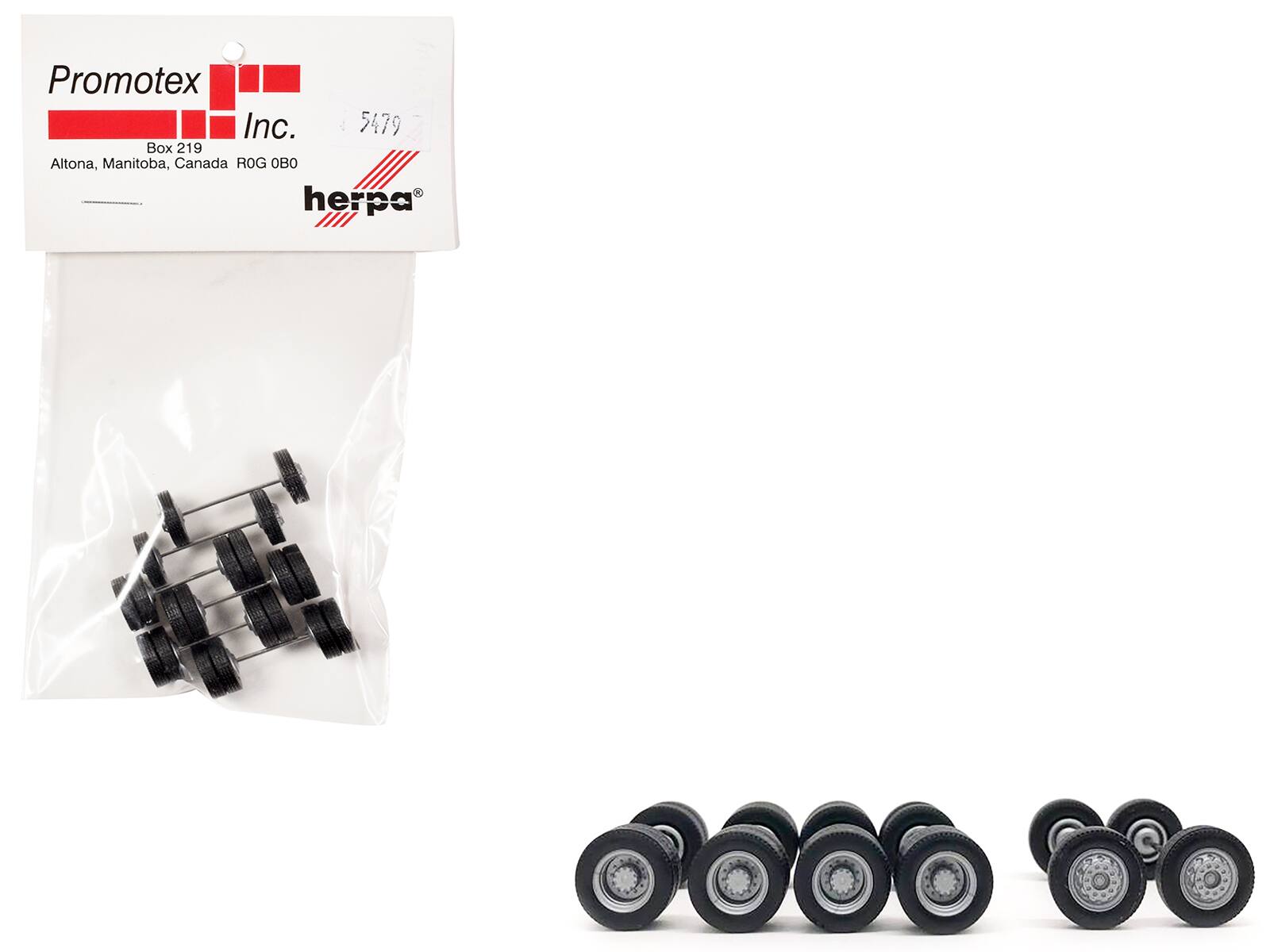 Planetary Hubs Wheel Set (2 Front and 4 Rear) 1/87 (HO) Plastic Model ...