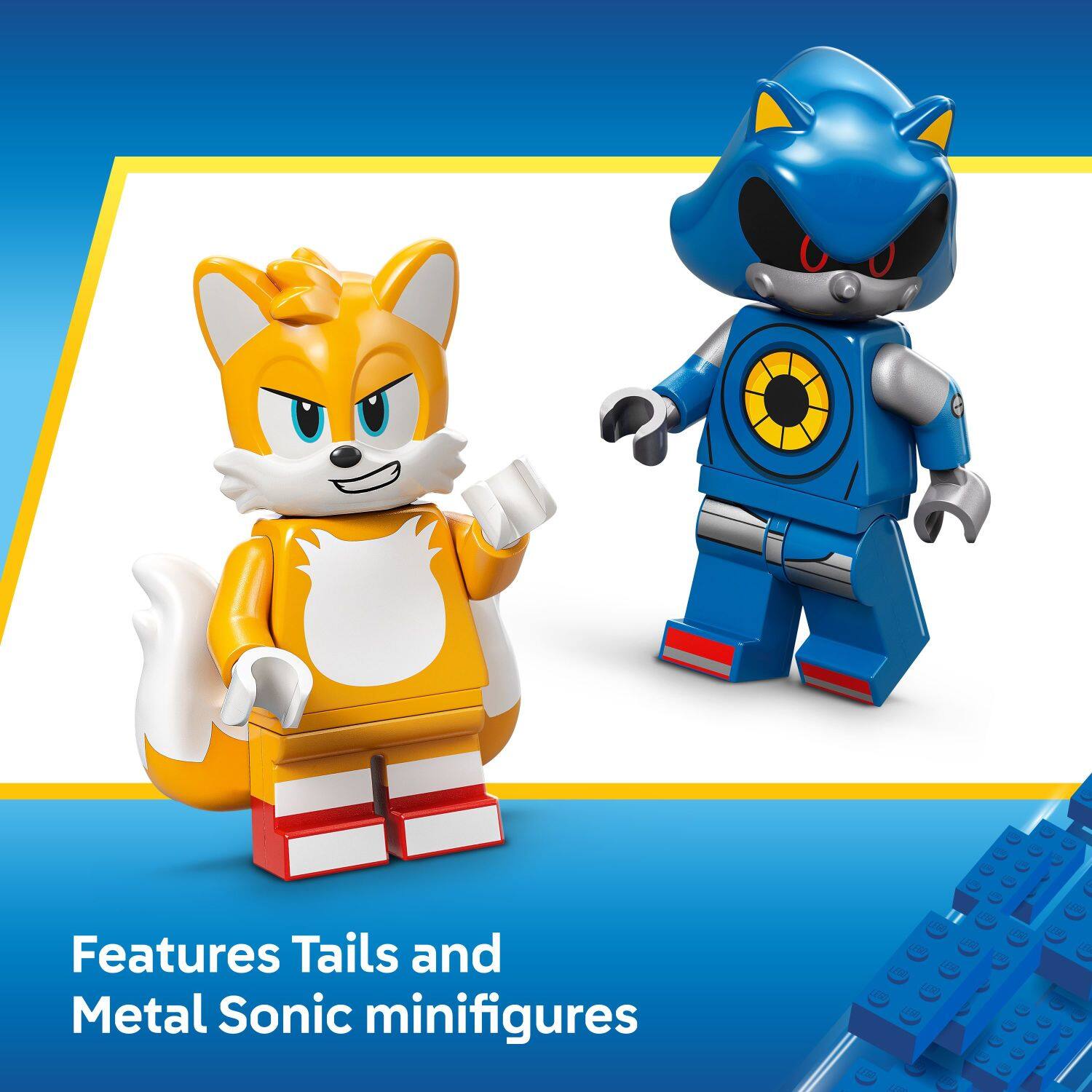 LEGO Sonic the Hedgehog Cyclone vs. Metal Sonic Building Toy 77002 ...