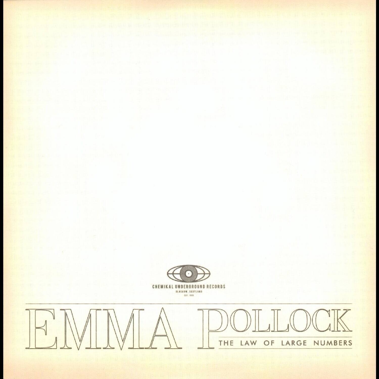 Emma Pollock The Law Of Large Numbers COMPACT DISCS [CD] - Best Buy