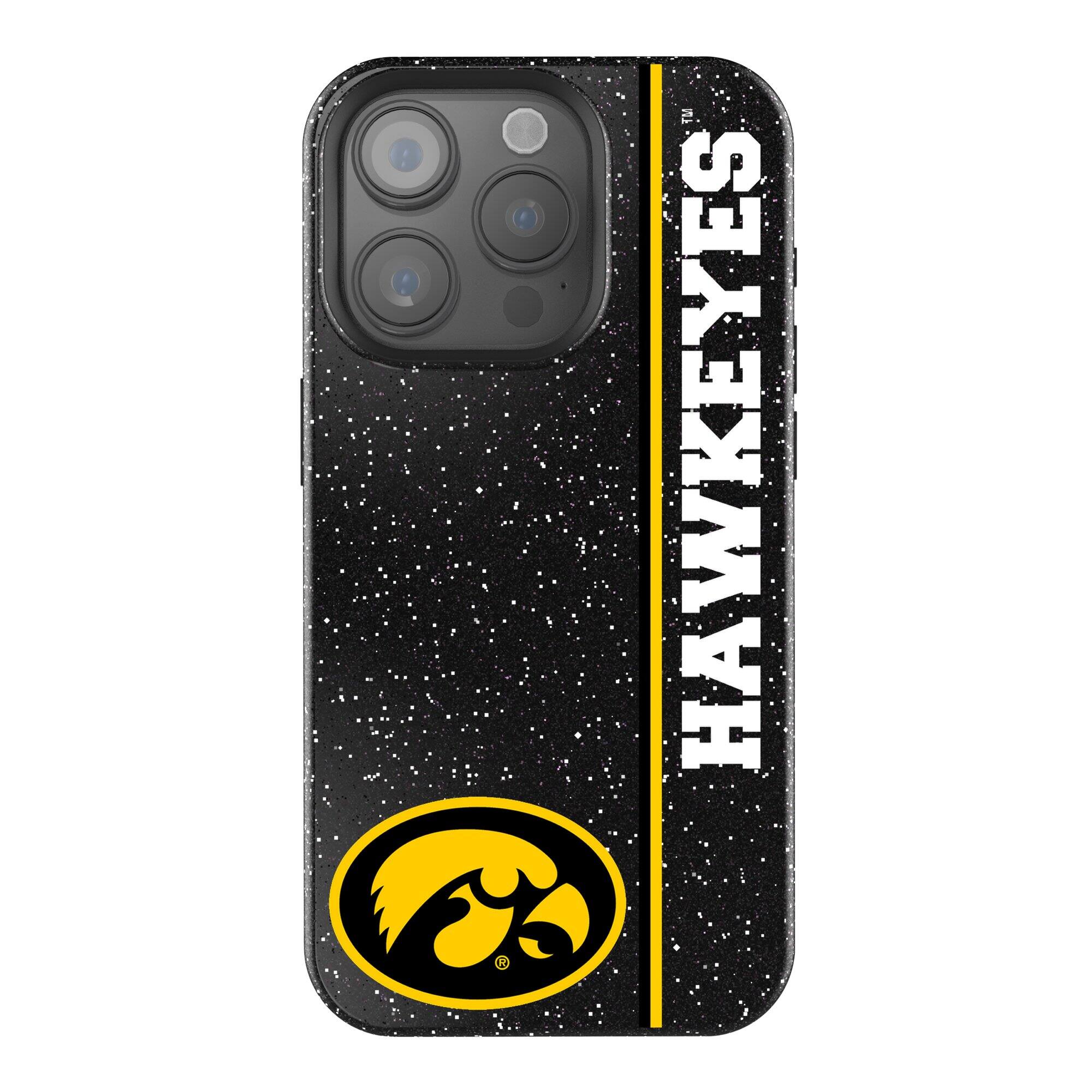 Keyscaper NCAA Iowa Hawkeyes iPhone Bling Case 15 Black 202263959 ...