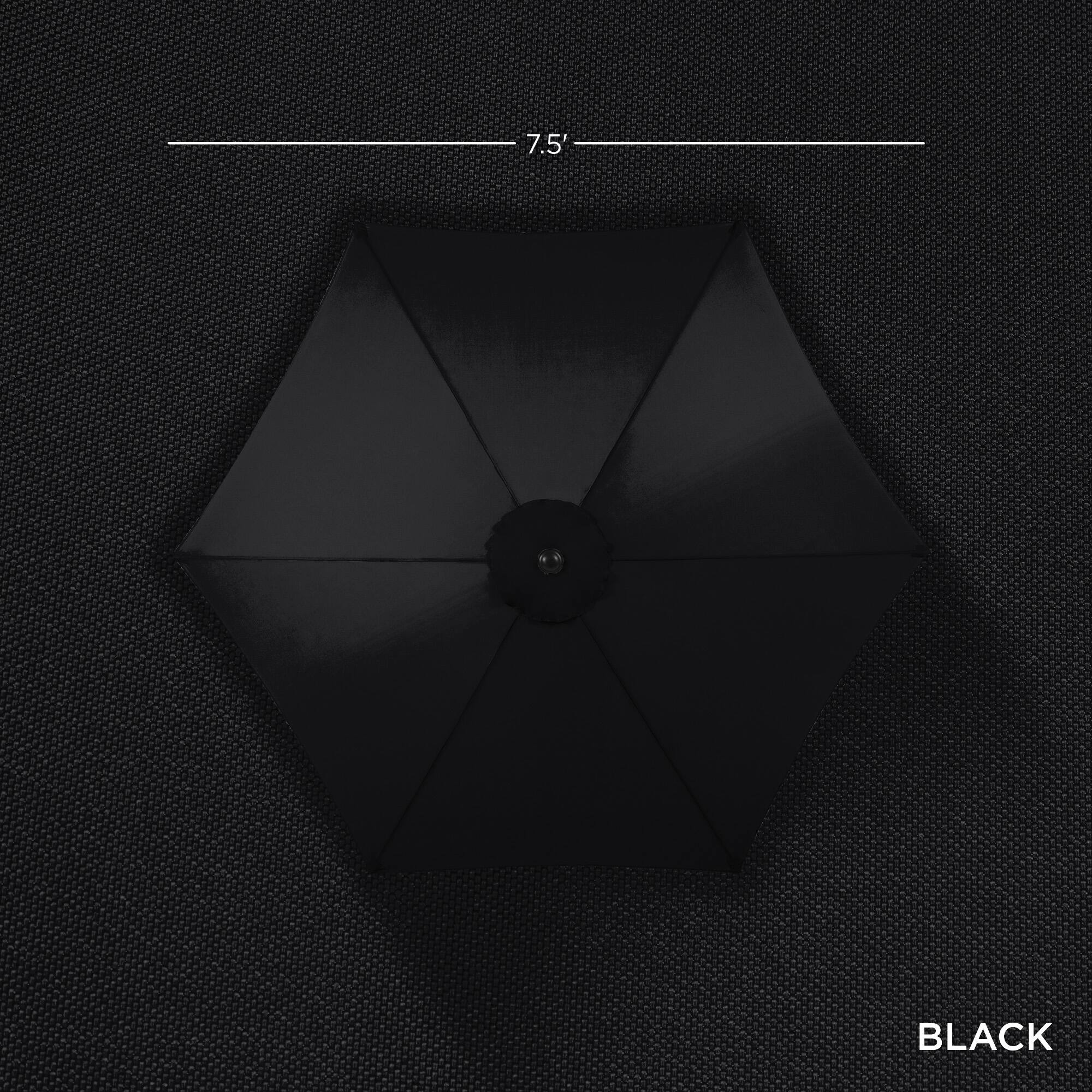 Best Choice Products 7.5ft Heavy Duty Outdoor Market Patio Umbrella w ...