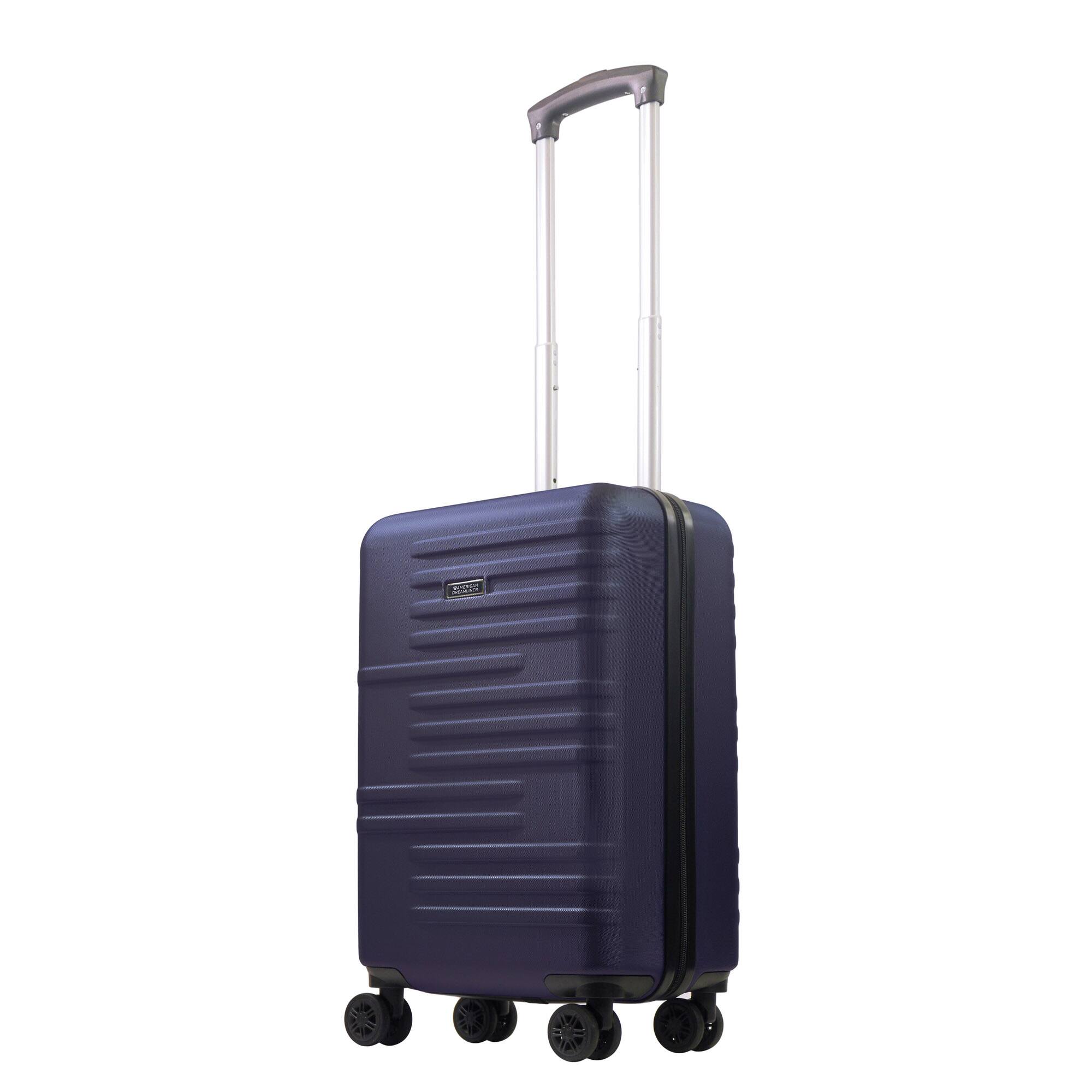 American Dreamliner 22.5" Hardside Carry On Luggage NAVY XQAL0001-410 ...