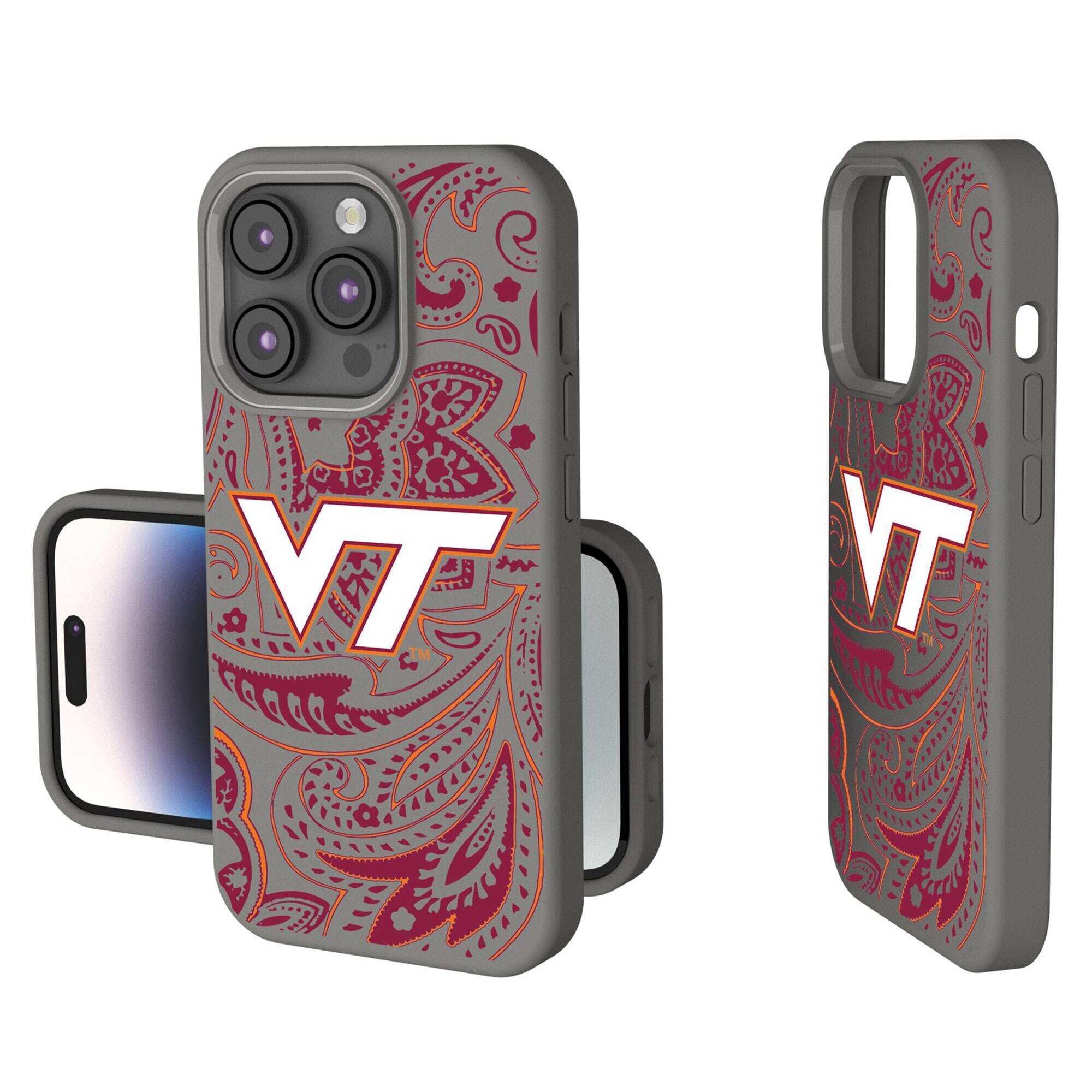 Keyscaper NCAA Virginia Tech Hokies Paisley iPhone Soft Touch Case 14 ...