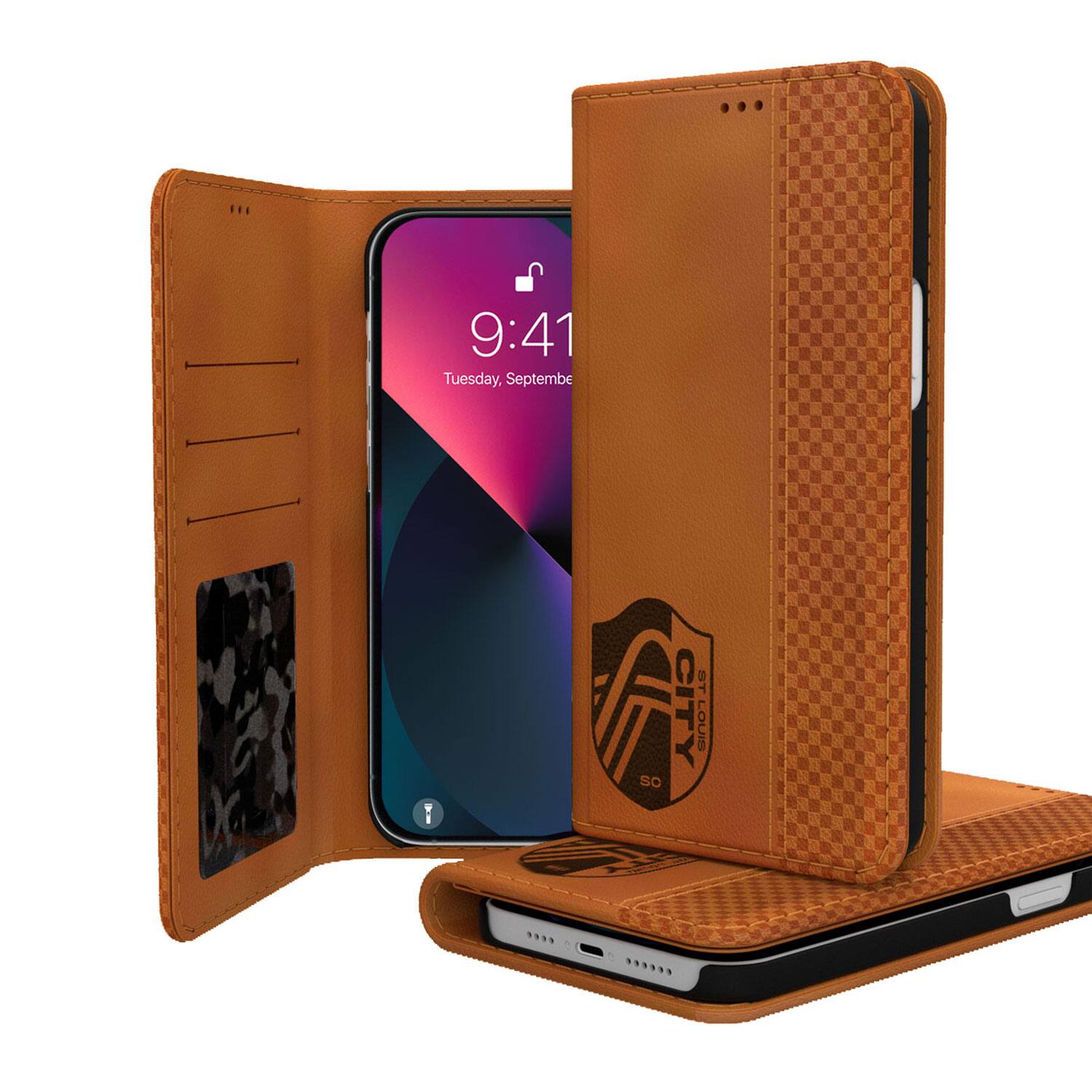 Keyscaper MLS St. Louis City SC iPhone Folio Burn Case 15 Pro Max ...