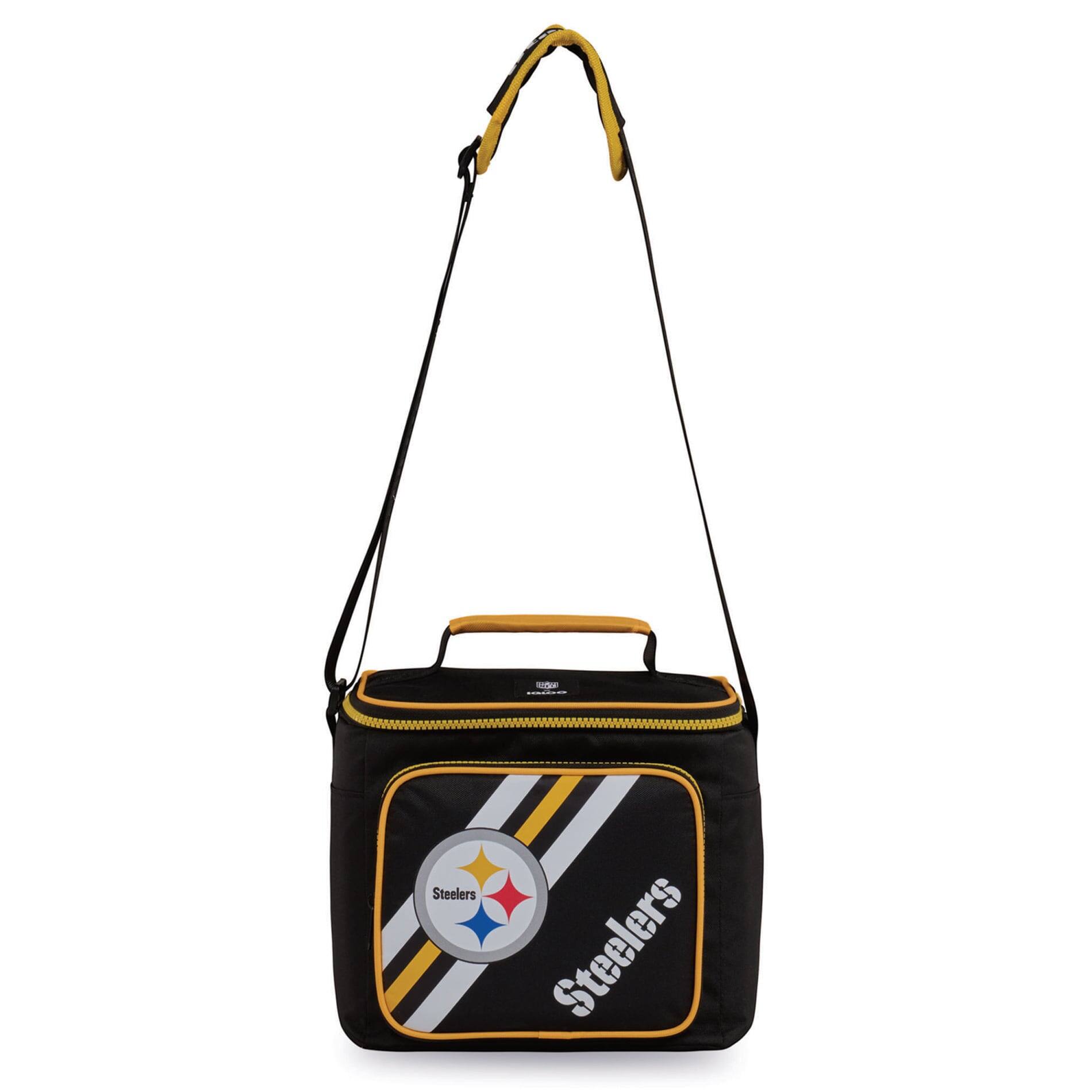 Igloo Pittsburgh Steelers Square Lined 4 Pack Cooler Black 203500298 ...