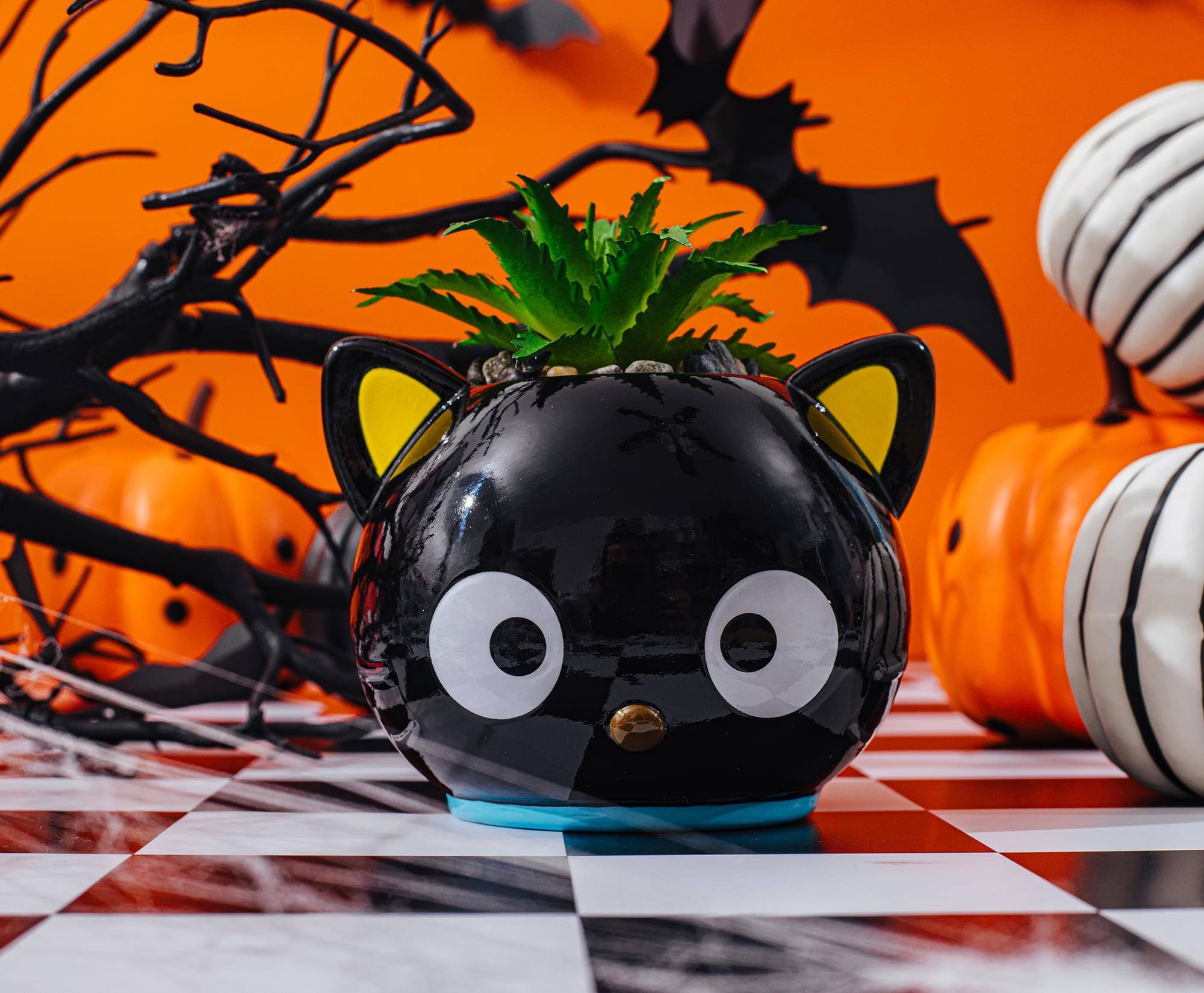 Silver Buffalo Sanrio Chococat 3 Inch Ceramic Mini Planter With ...