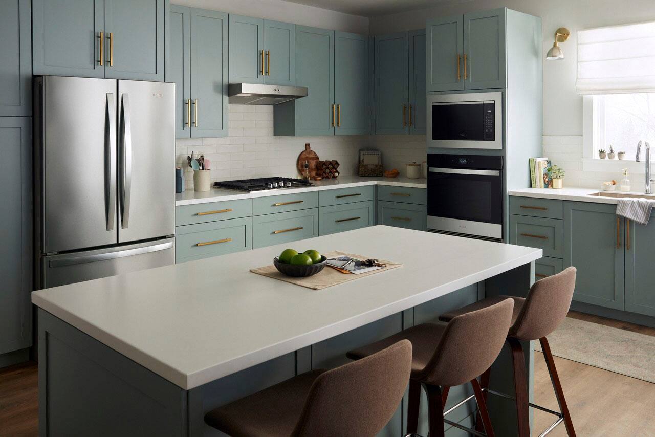 Whirlpool 1.6 Cu. Ft. Countertop Microwave with Sensor Cooking ...