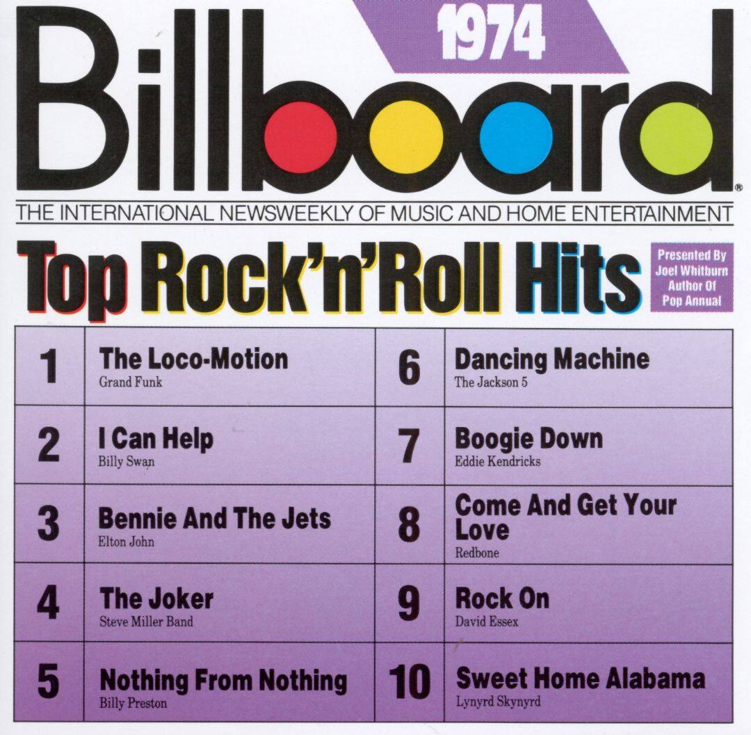 Best Buy Billboard Top Rock Roll Hits 1974 CD Best Buy Billboard Top Rock Roll Hits 1974 CD