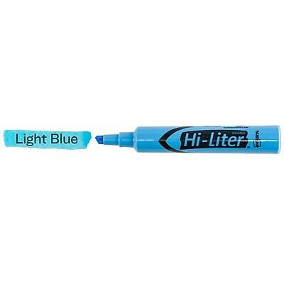 Avery Hi Liter Tank Highlighters, Chisel Tip, Blue, Dozen (07746) 07746 ...