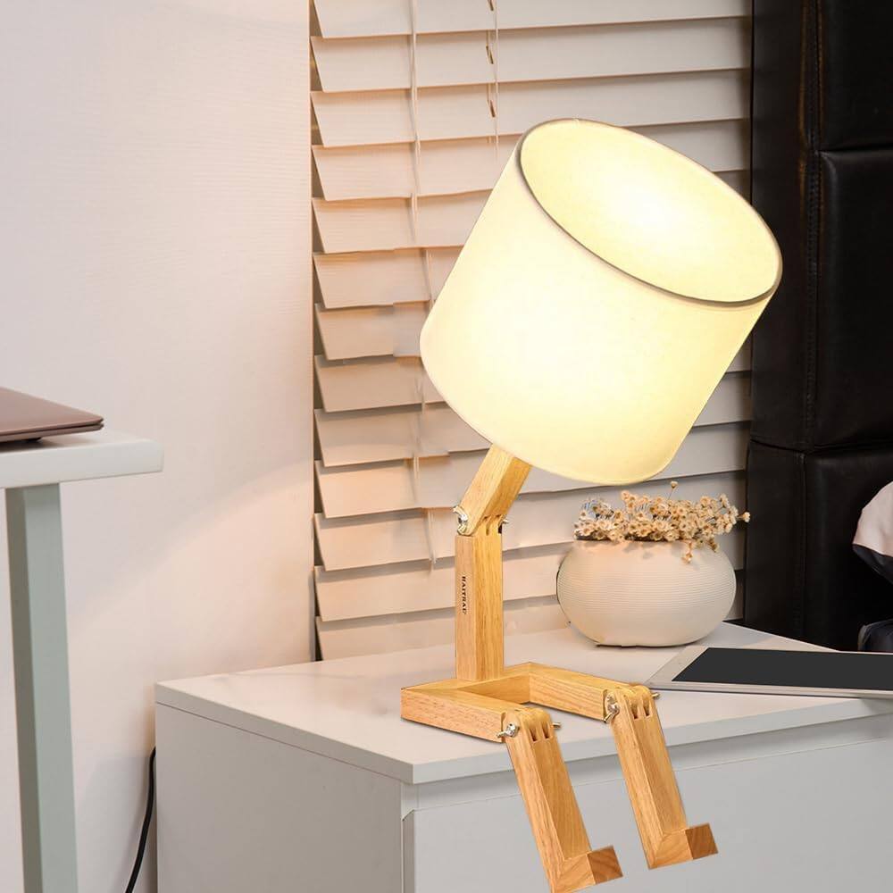 Stamp n Camp Cute Desk Lamp Unique Lamps Table Lamp Adjustable Legs and ...