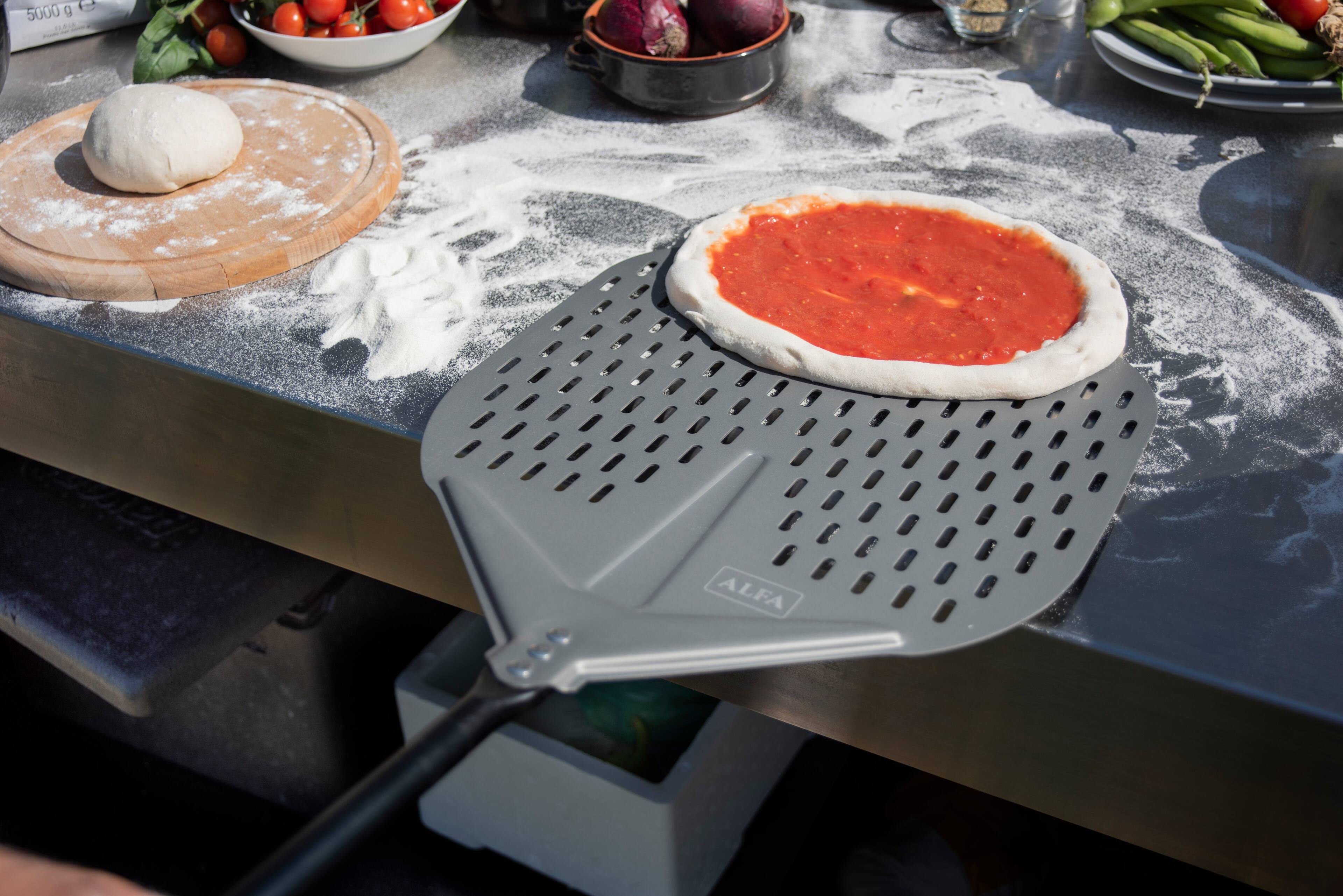 Questions and Answers: Alfa 4-Piece Pizza Oven Tool Set Black AC ...