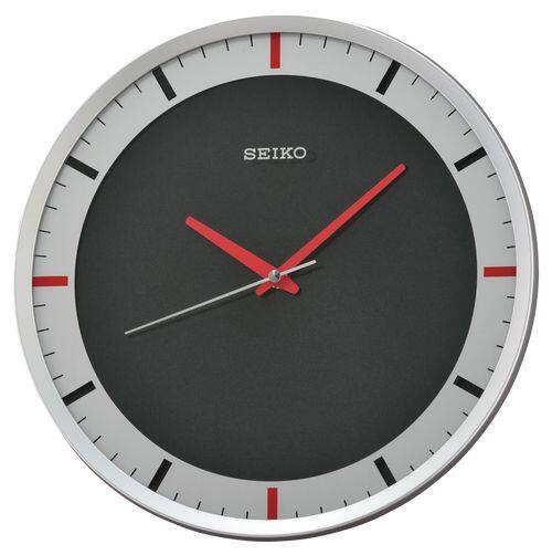 Seiko 12" Mari Art Deco Wall Clock Gray QXA769SLH - Best Buy