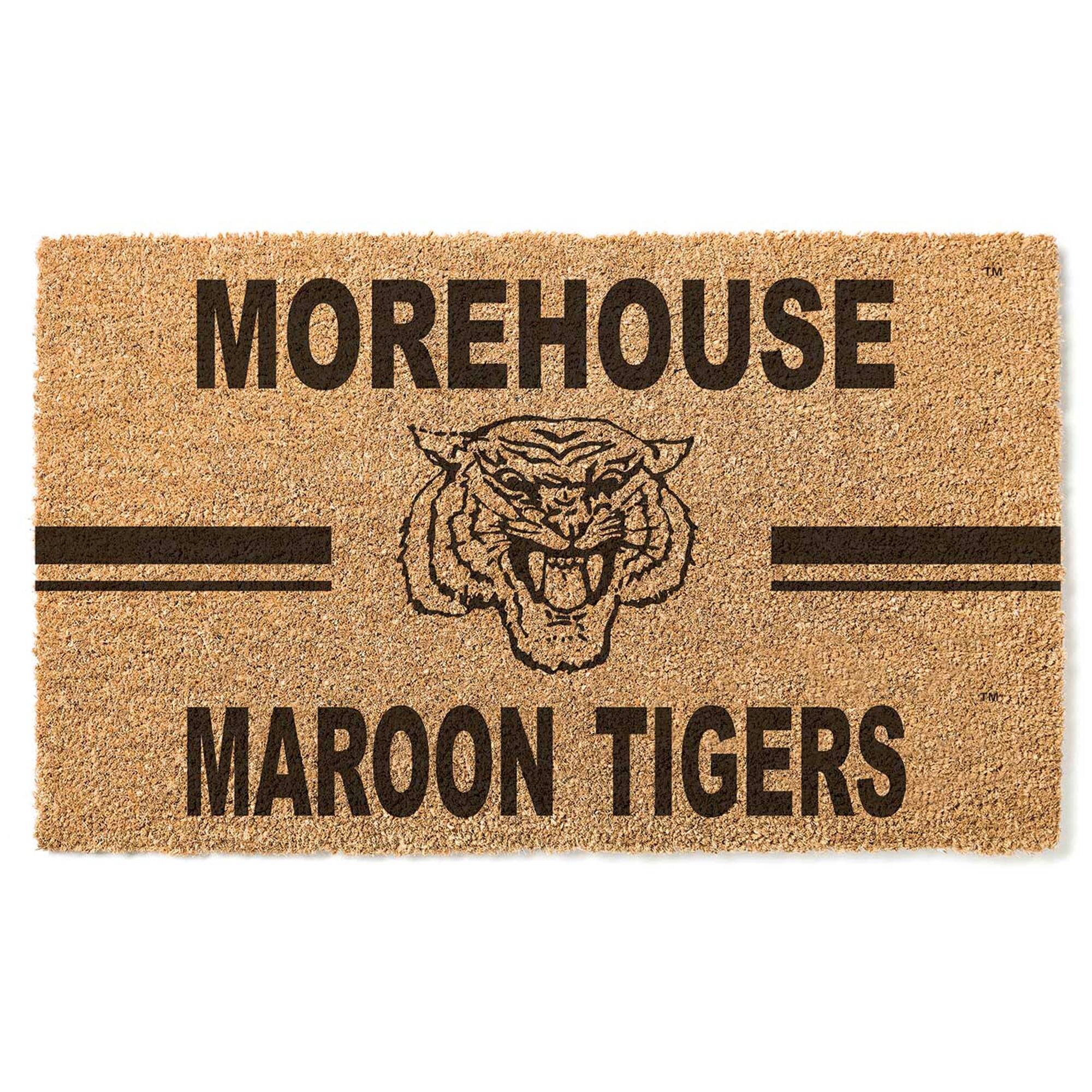 Jardine Morehouse Maroon Tigers 18" x 30" Team Logo Doormat Brown ...