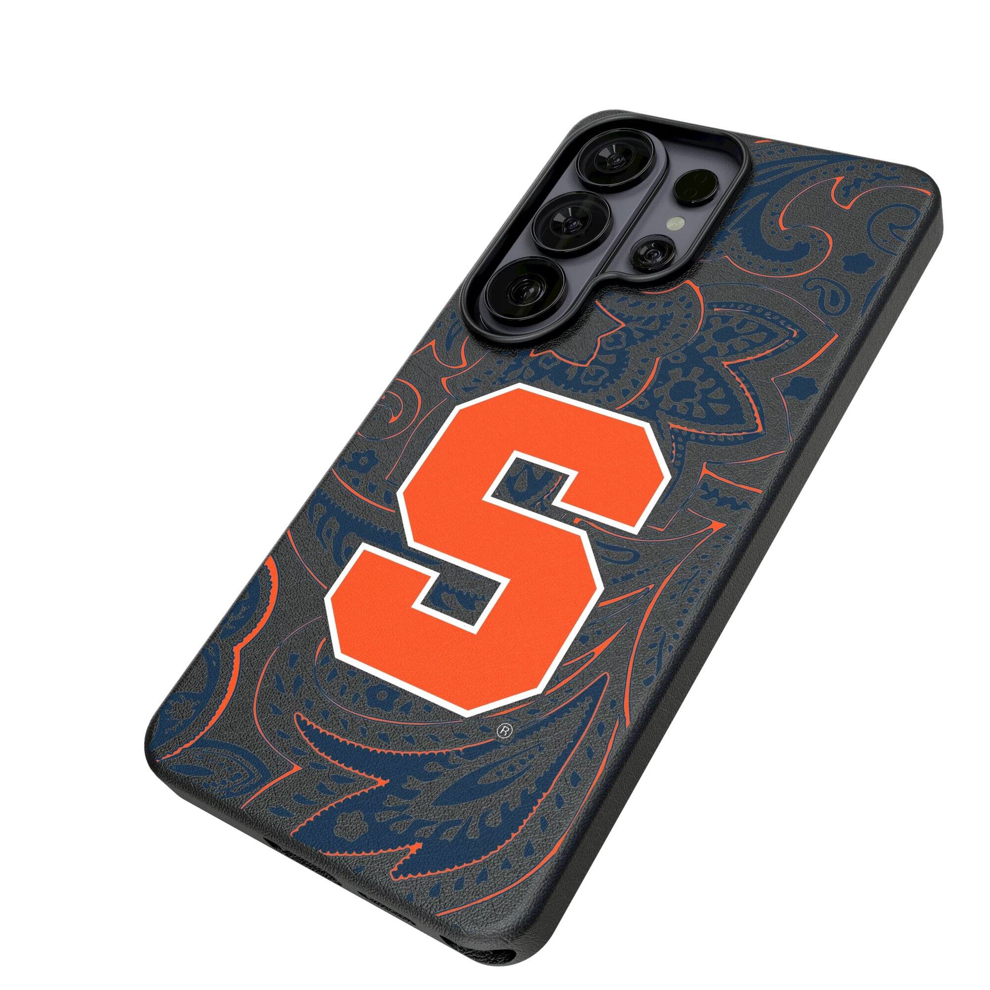 Keyscaper NCAA Syracuse Orange Paisley Galaxy Magnetic Bump Case S24 ...