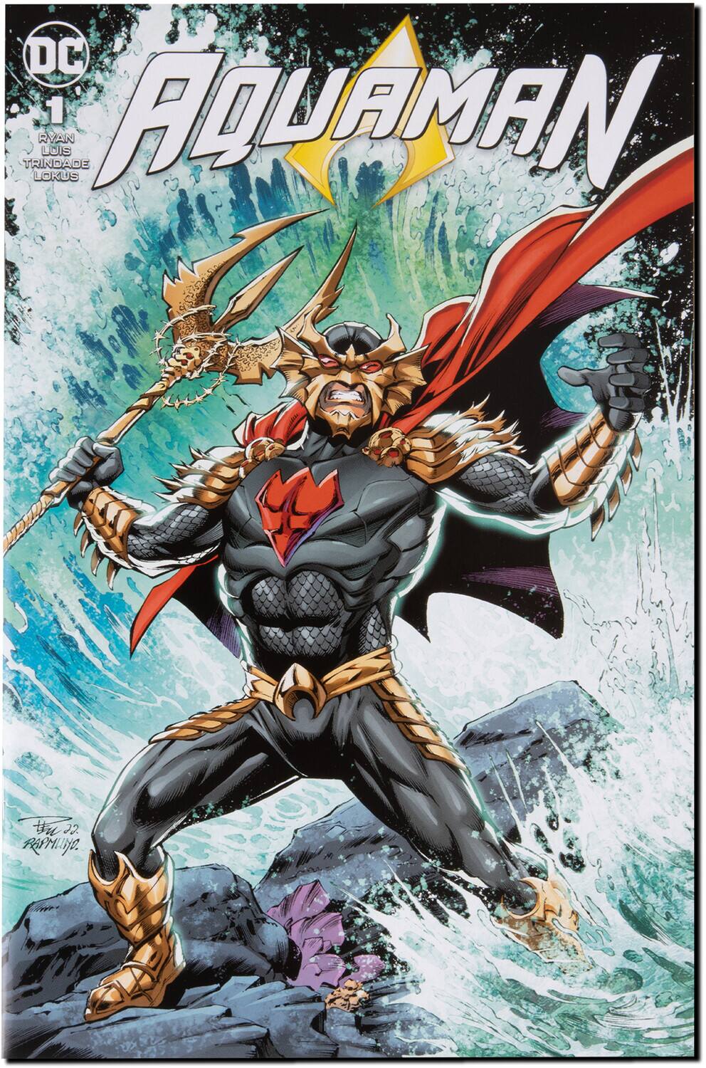 DC Direct DC Comics Aquaman Page Punchers 7" Ocean Master Figure with ...