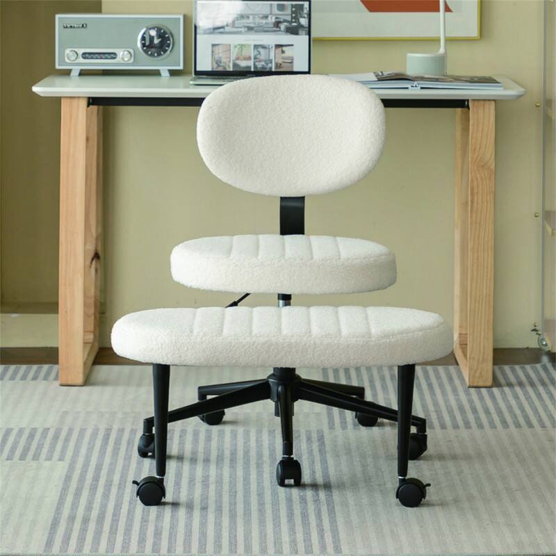 HTUTWOO Ergonomic Office Chair – Multi Position Cross Legged Design for ...