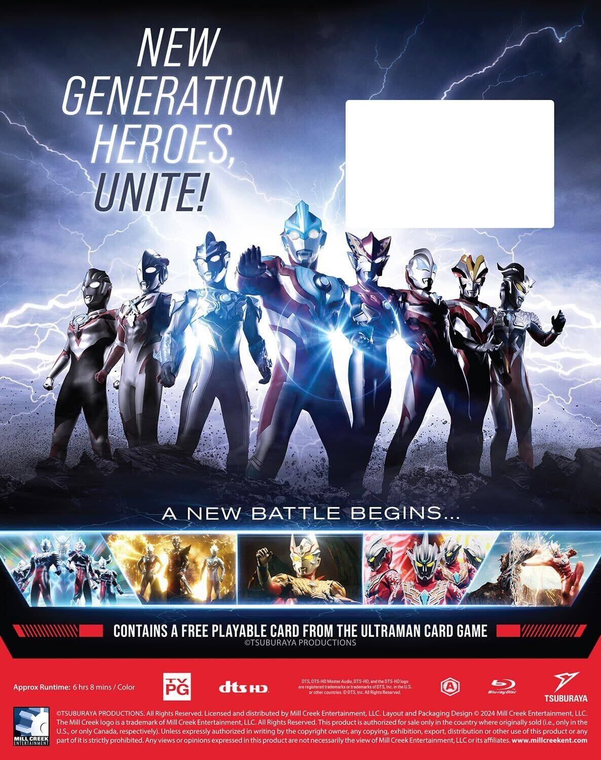 Ultra Galaxy Fight Series 1 3 + Ultraman Regulos/First Mission BLU RAY ...