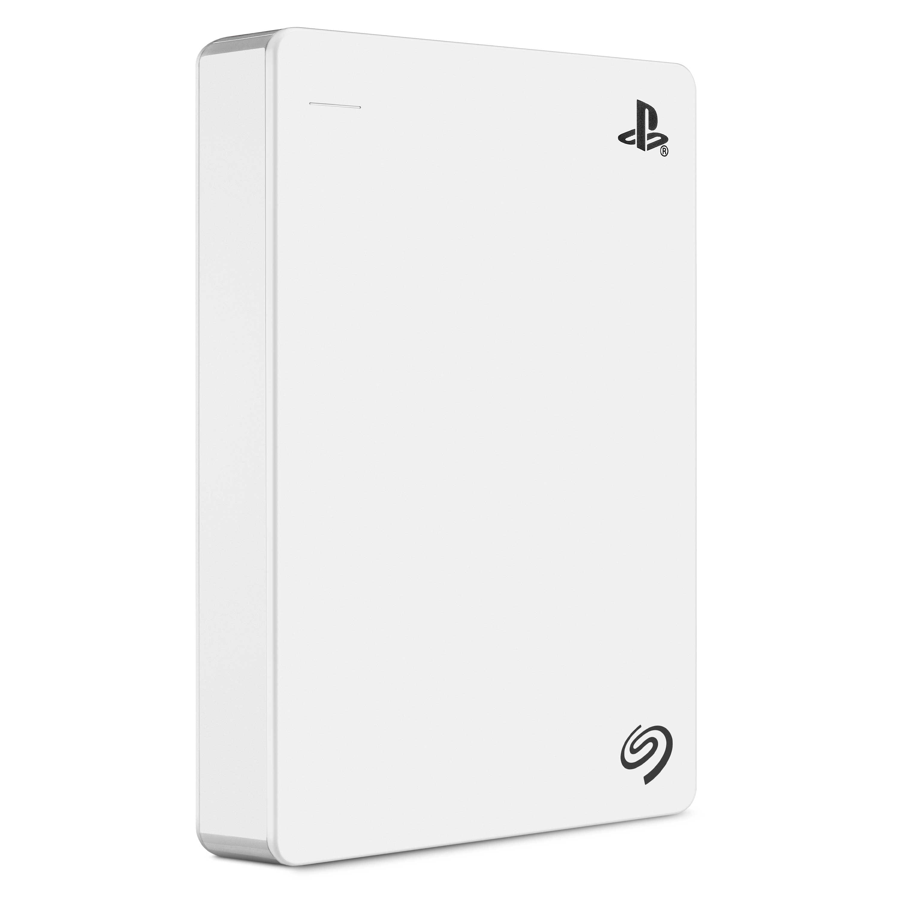 Best Buy Seagate Game Drive for PlayStation Consoles 4TB External USB 3.0 Portable Hard Drive White STLL4000101
