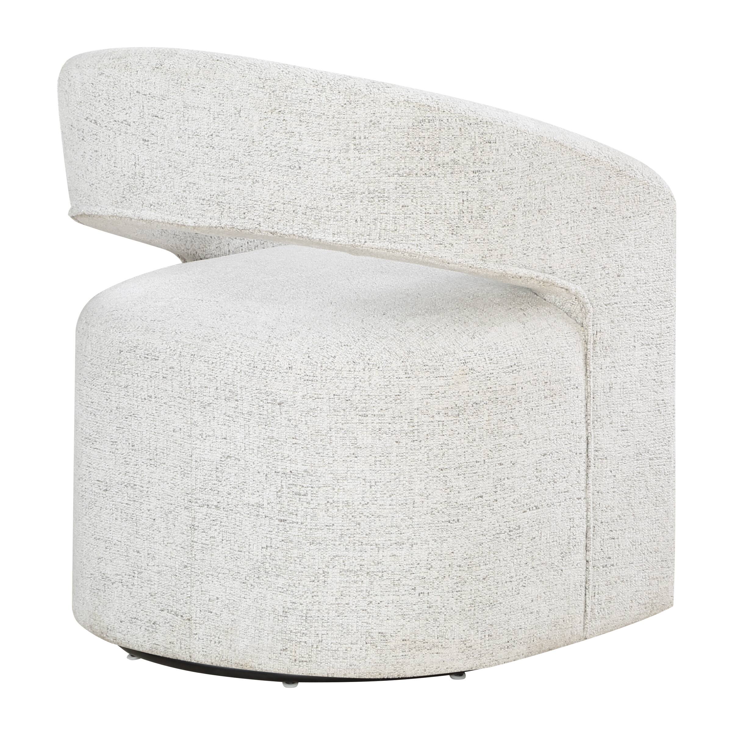 OSP Home Furnishings Devin Swivel Chair White DVN-H26 - Best Buy