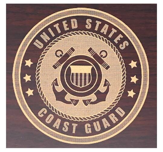 Prestige Coast Guard Cigar Humidor (Cherry) Rich Cherry Finish MCHLT_CG ...