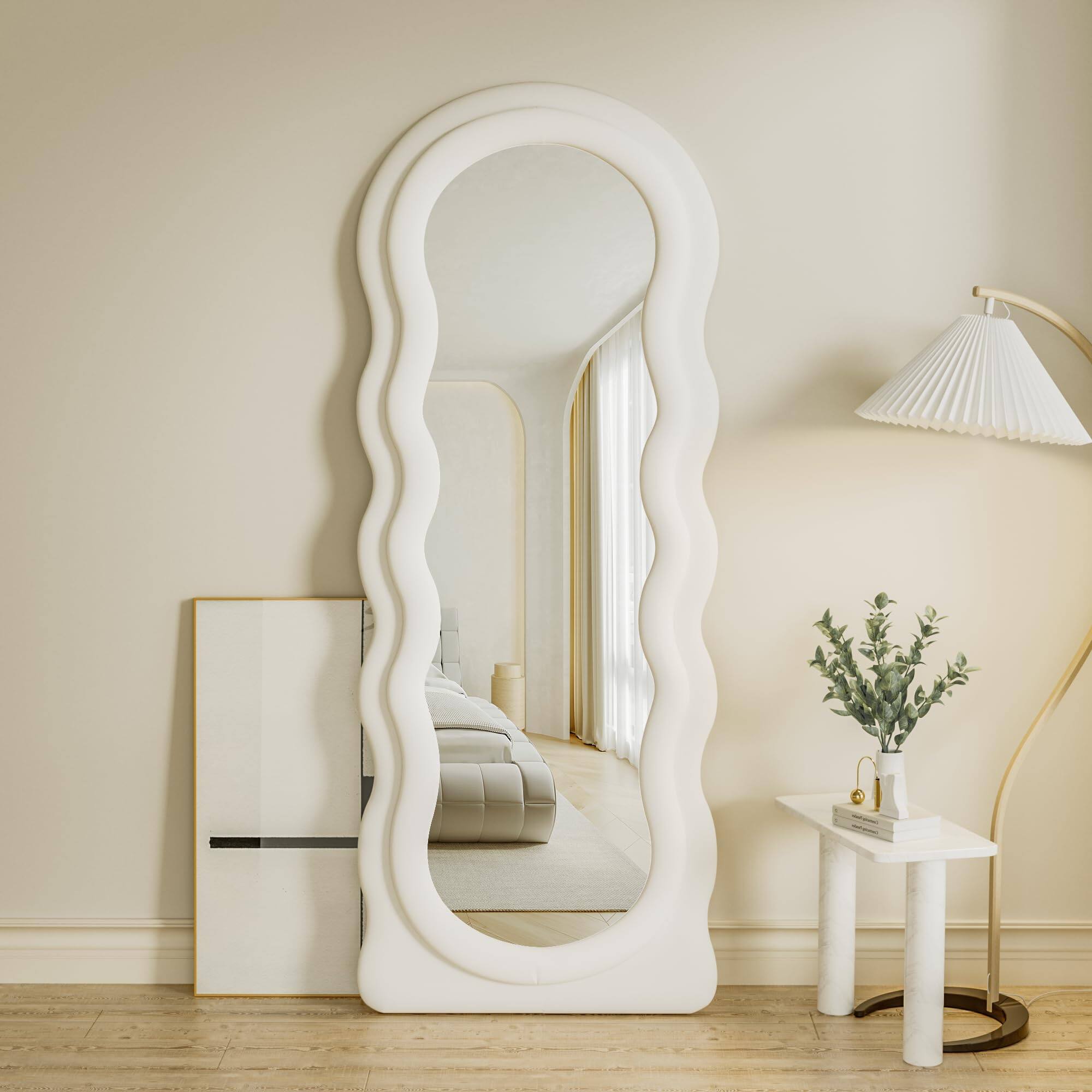 Comfort Essence Full Length Mirorr 63"x24" Mirrors Irregular Wavy wall ...