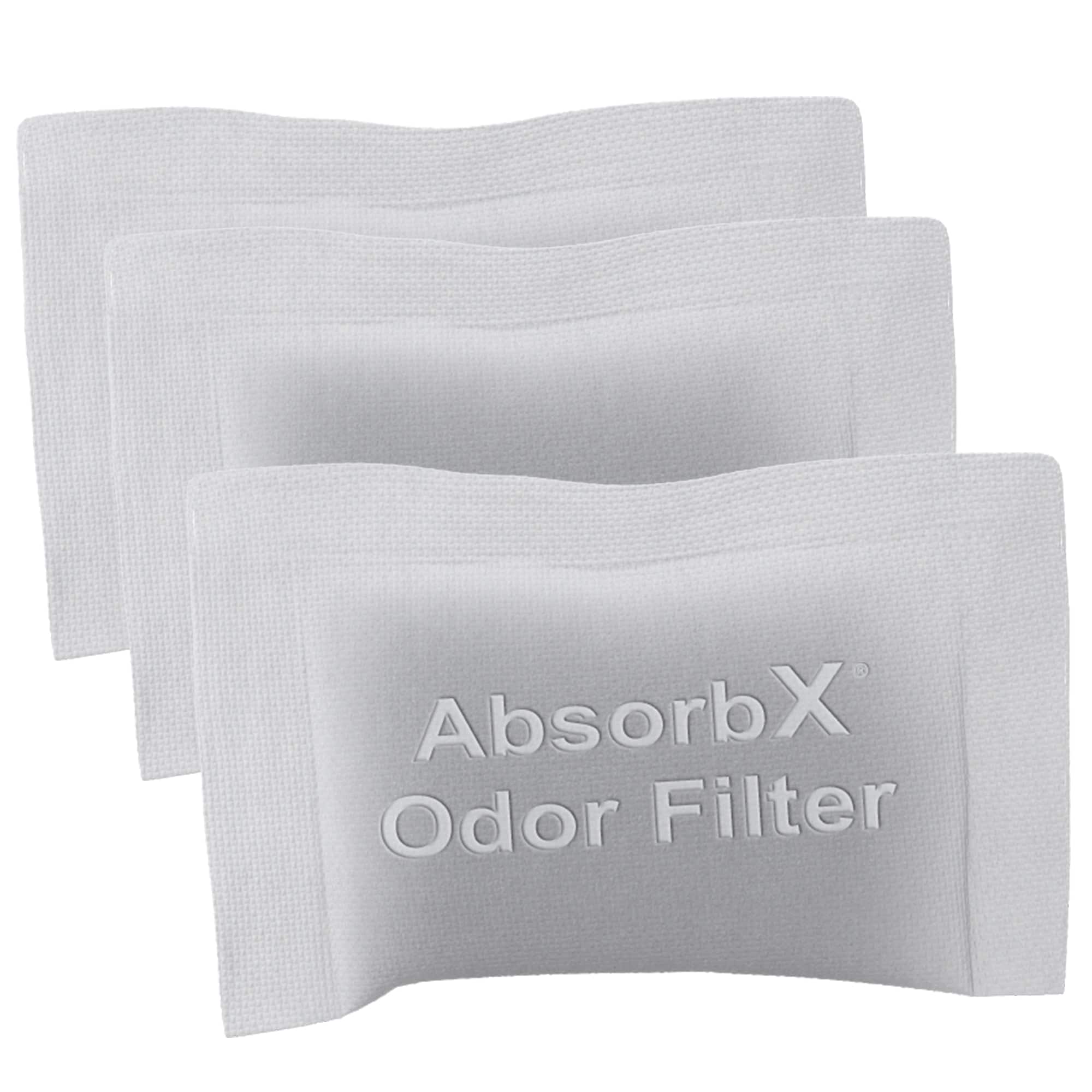 iTouchless - AbsorbX Odor Filters - White 12CF03(3-Pack) - buy waste ...