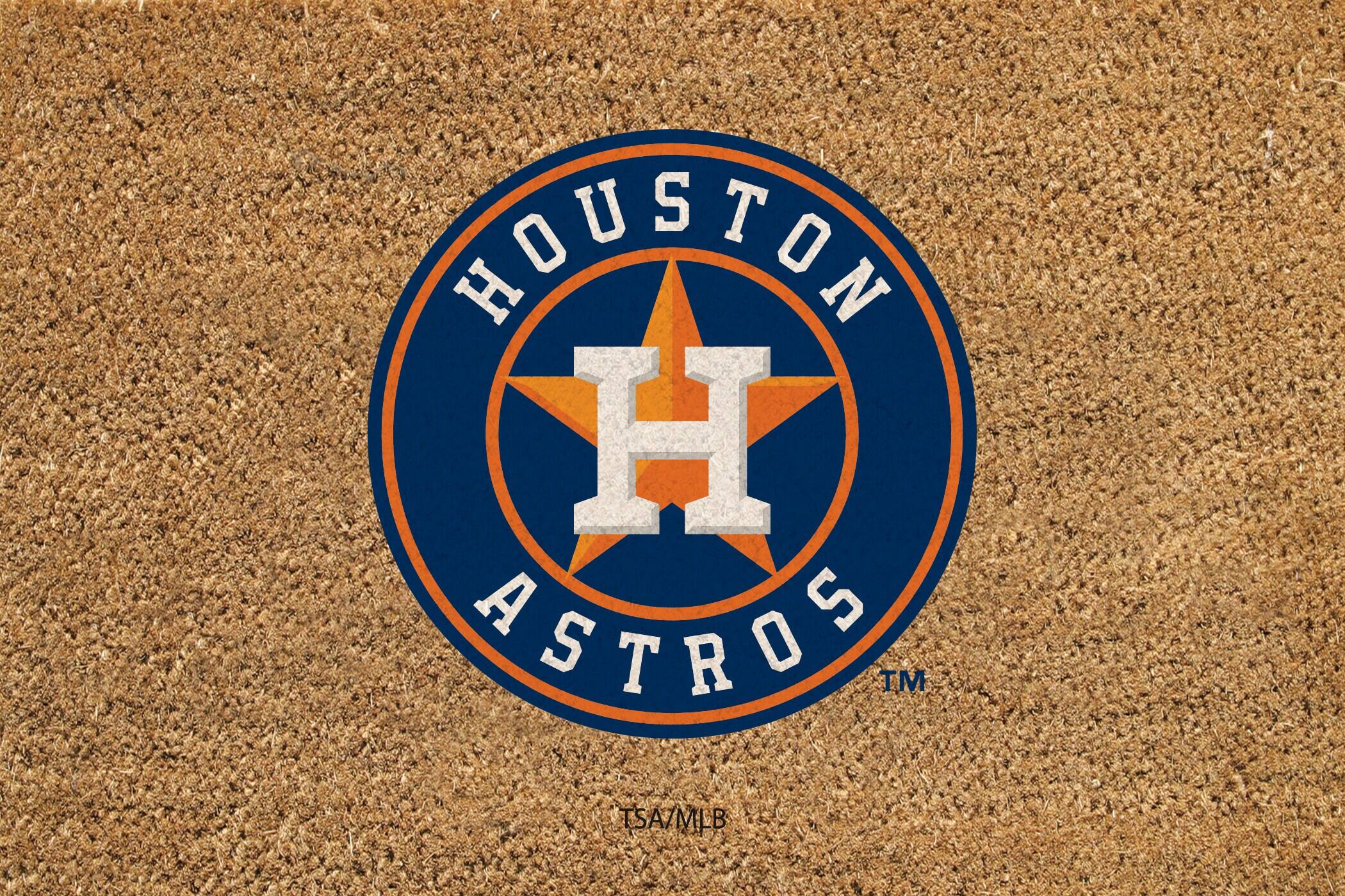 Evergreen Enterprises Houston Astros 24" x 36" Outdoor Team Logo Coir ...