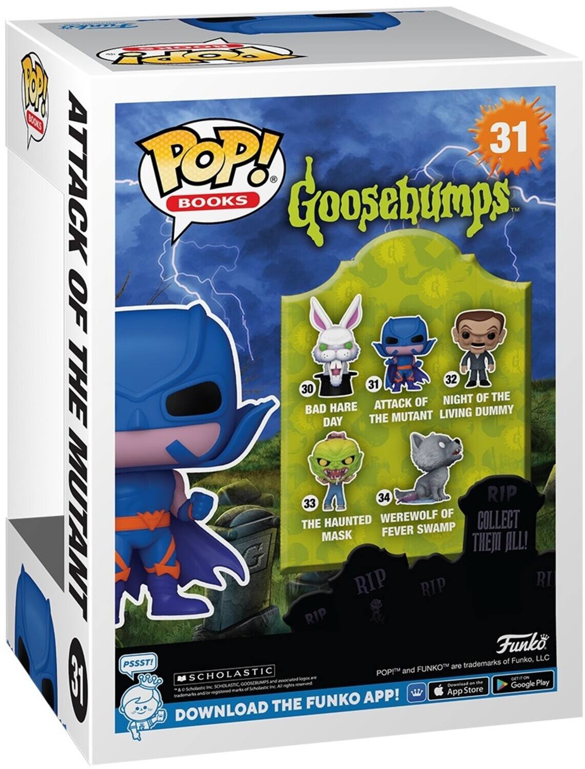 Funko POP! Books: Goosebumps Attack of the Mutant Collectibles ...