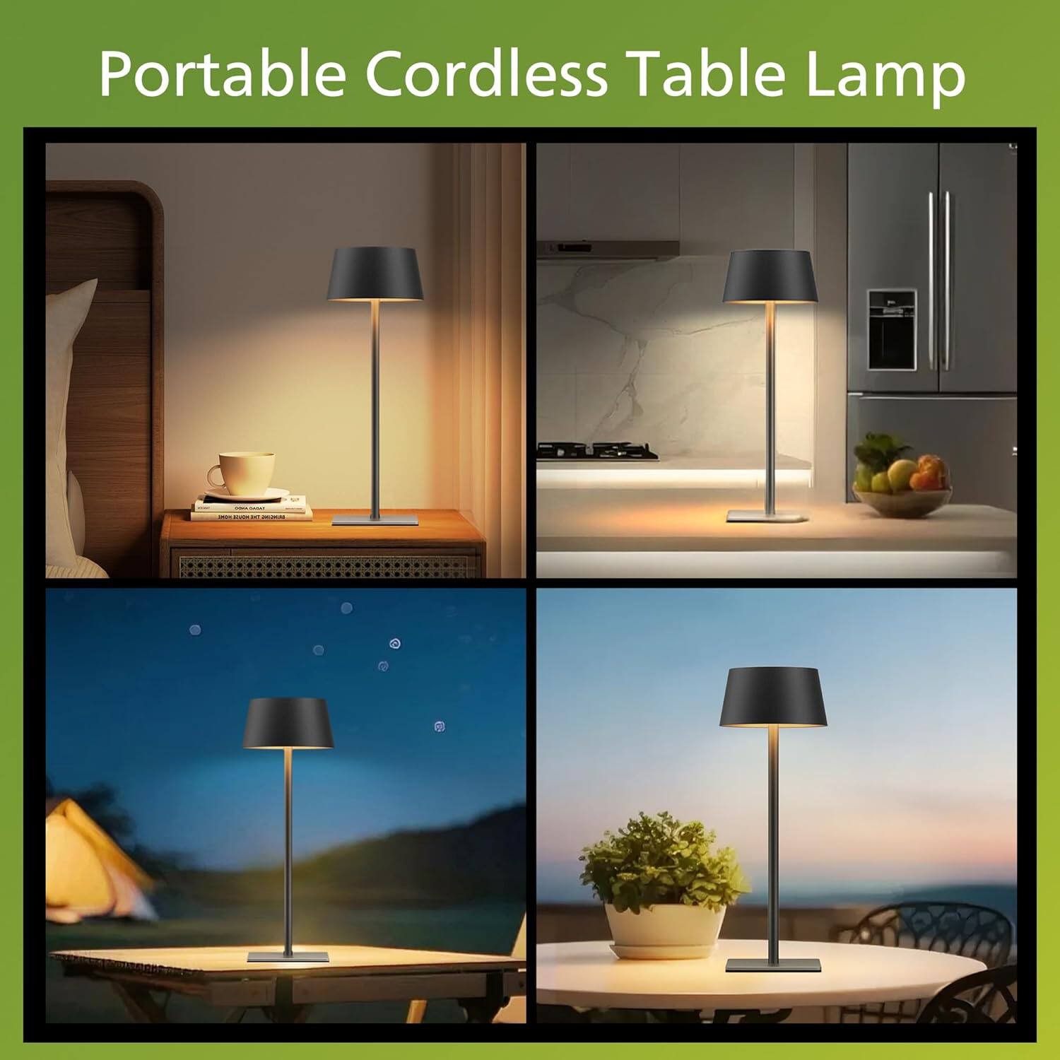 Stamp n Camp Philips Solar Outdoor Table Lamp Portable LED Desk Light ...