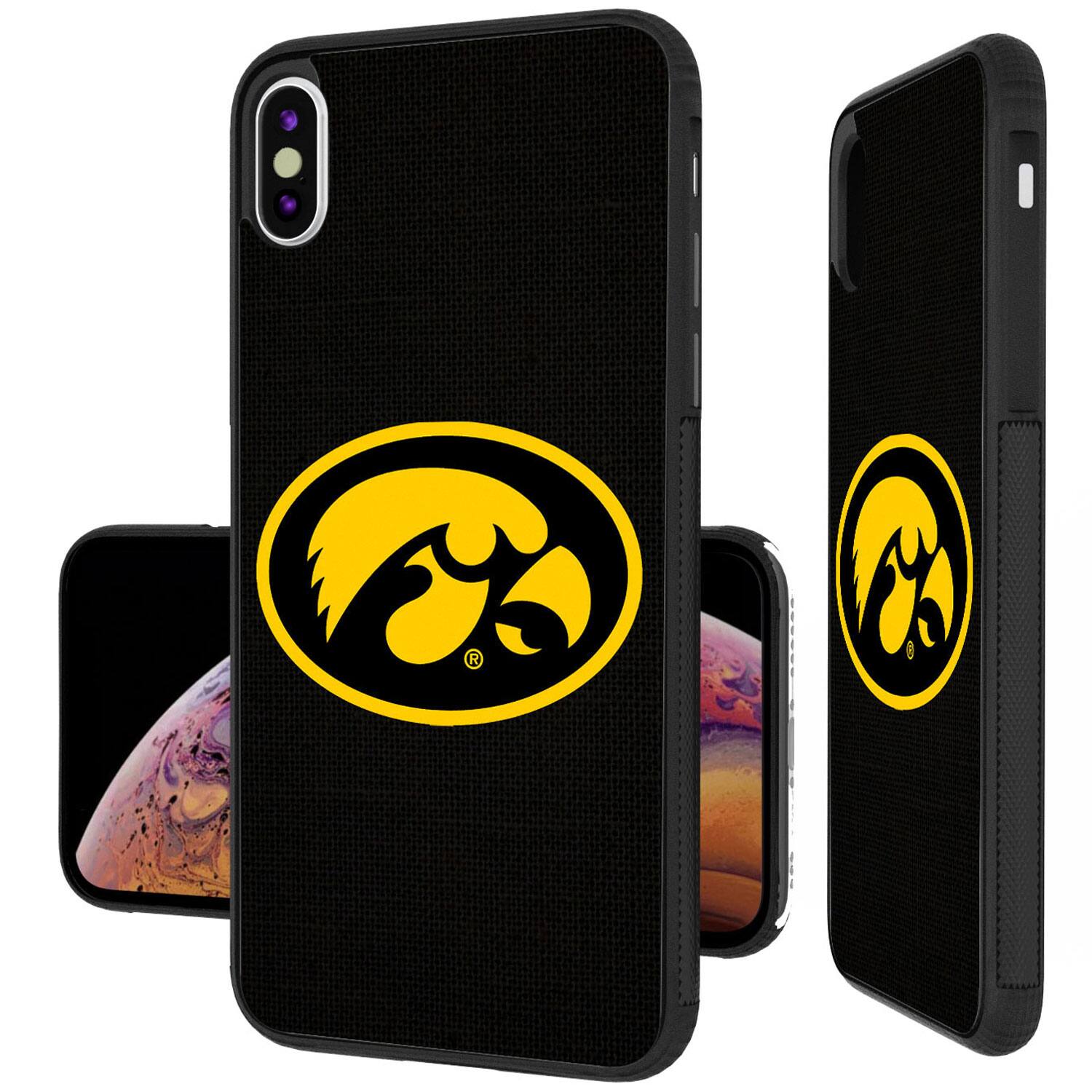 Keyscaper NCAA Iowa Hawkeyes iPhone Solid Design Bump Case 16 Pro Max ...