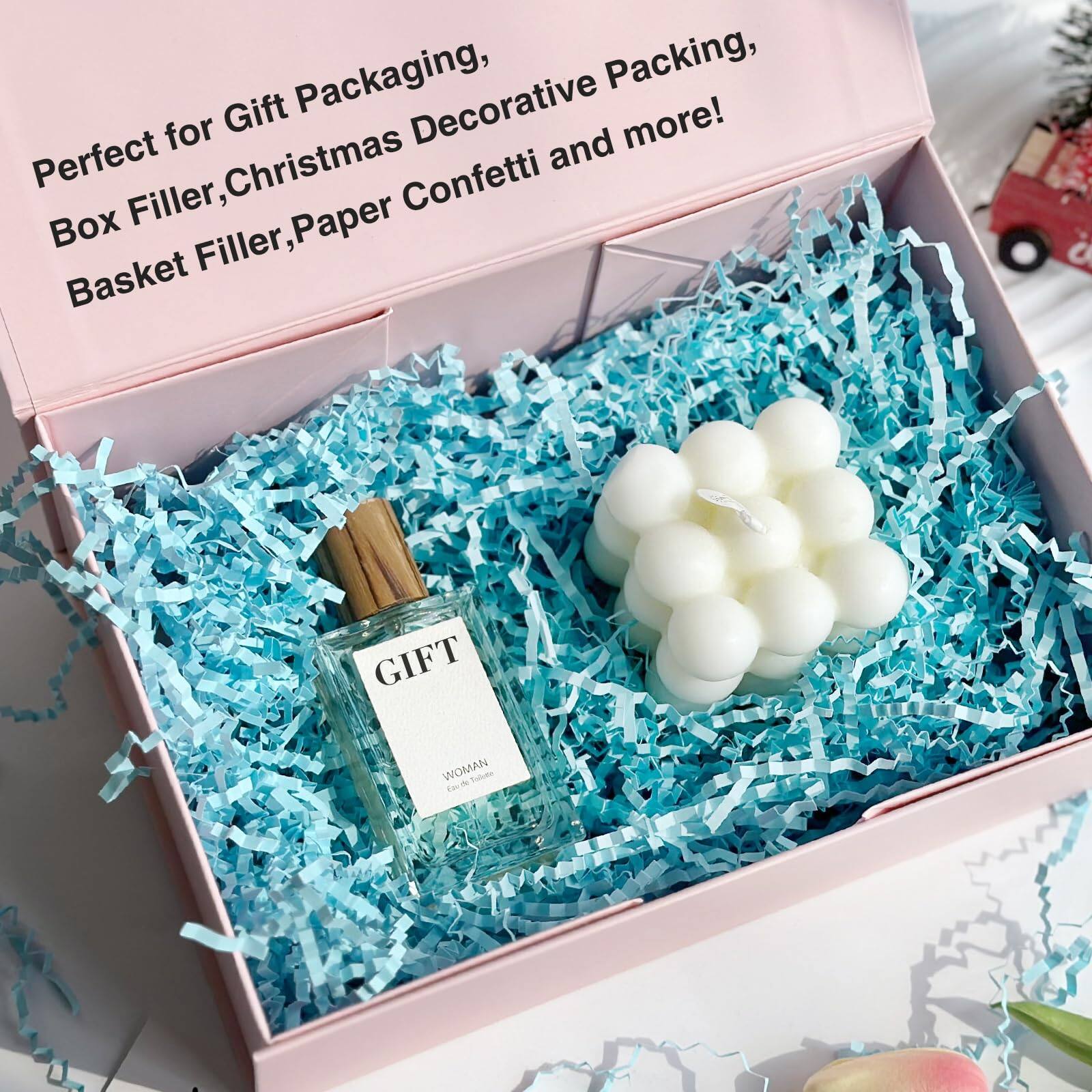 Paradigms Interiors Crinkle Paper Filler Gift Box Baskets For Easter ...