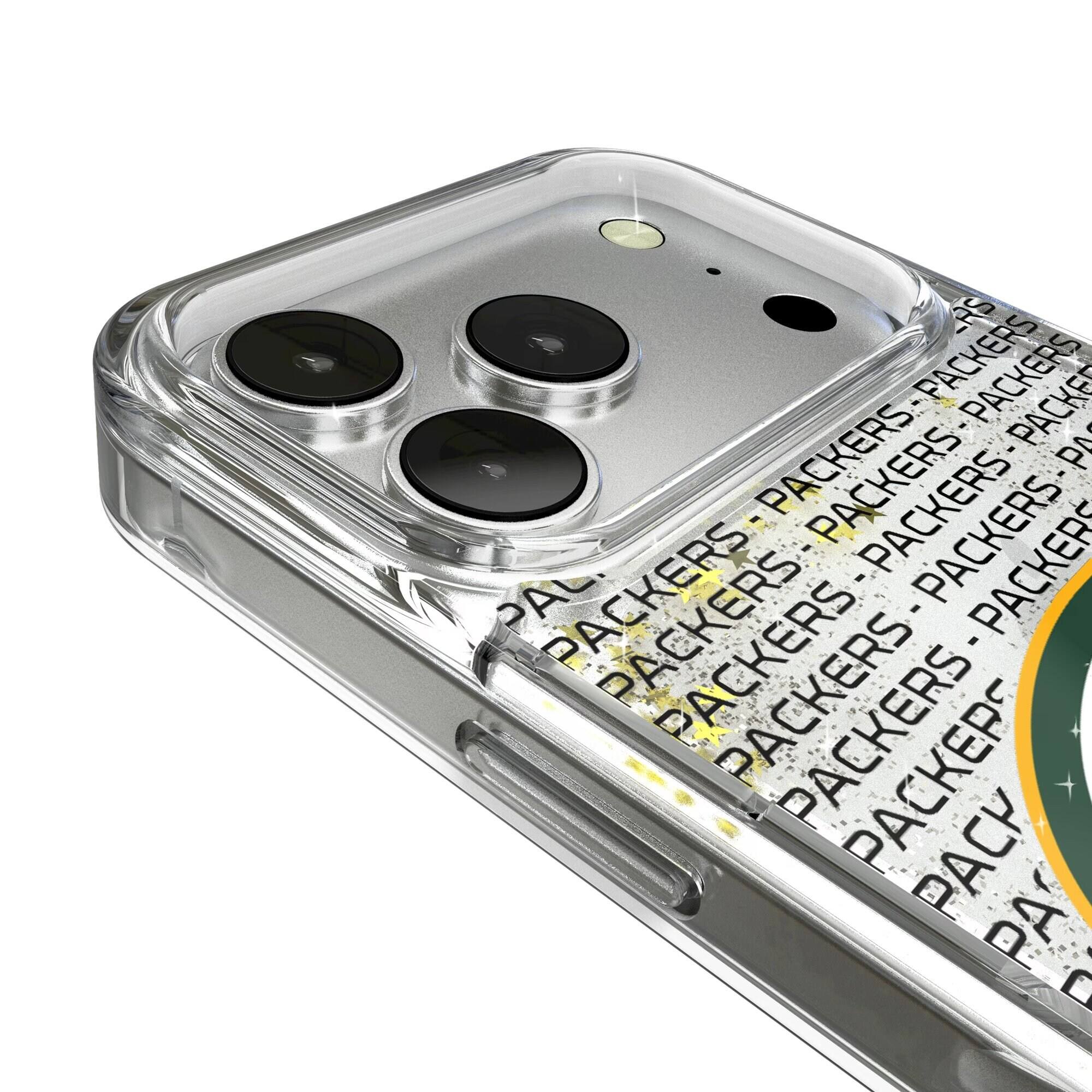 Keyscaper NFL Green Bay Packers iPhone Text Backdrop Design Glitter ...