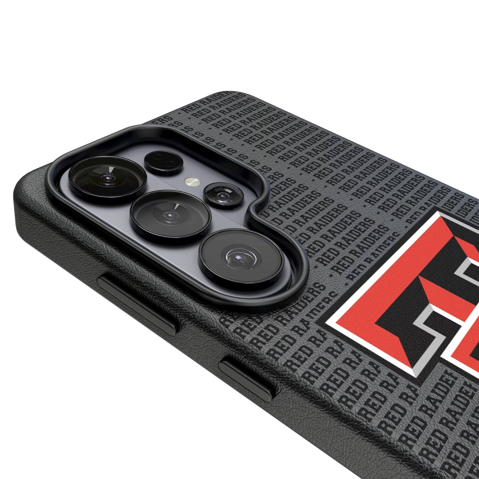 Keyscaper NCAA Texas Tech Red Raiders Text Backdrop Galaxy Magnetic ...
