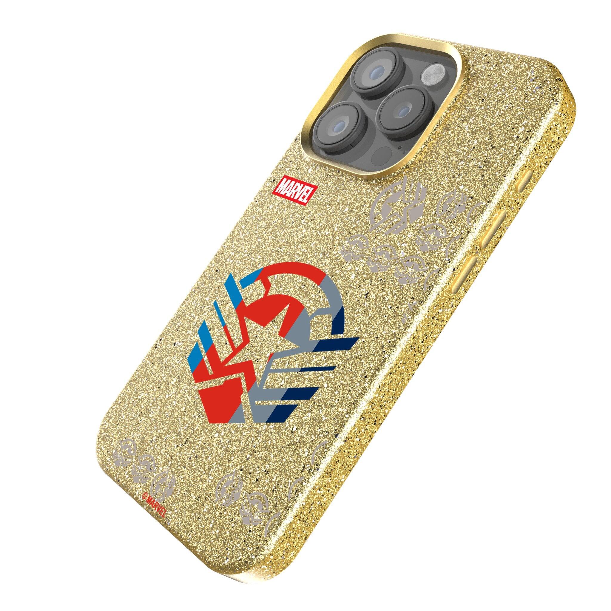 Keyscaper Marvel Sigil Gold Bling Phone Case Apple iPhone 16 Pro Max ...