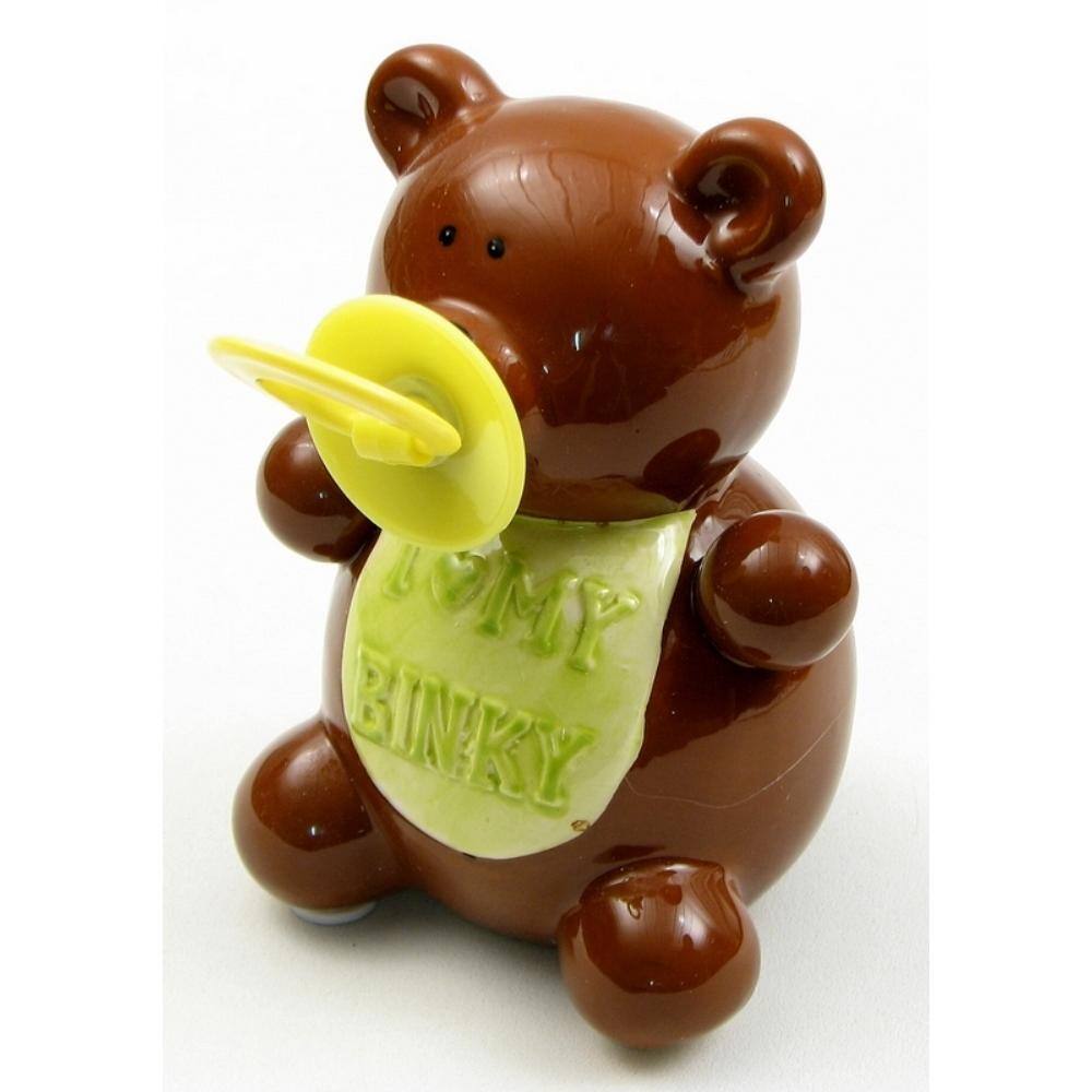 BreeBe Bear Binky Money Bank Brown 049-11656 - Best Buy