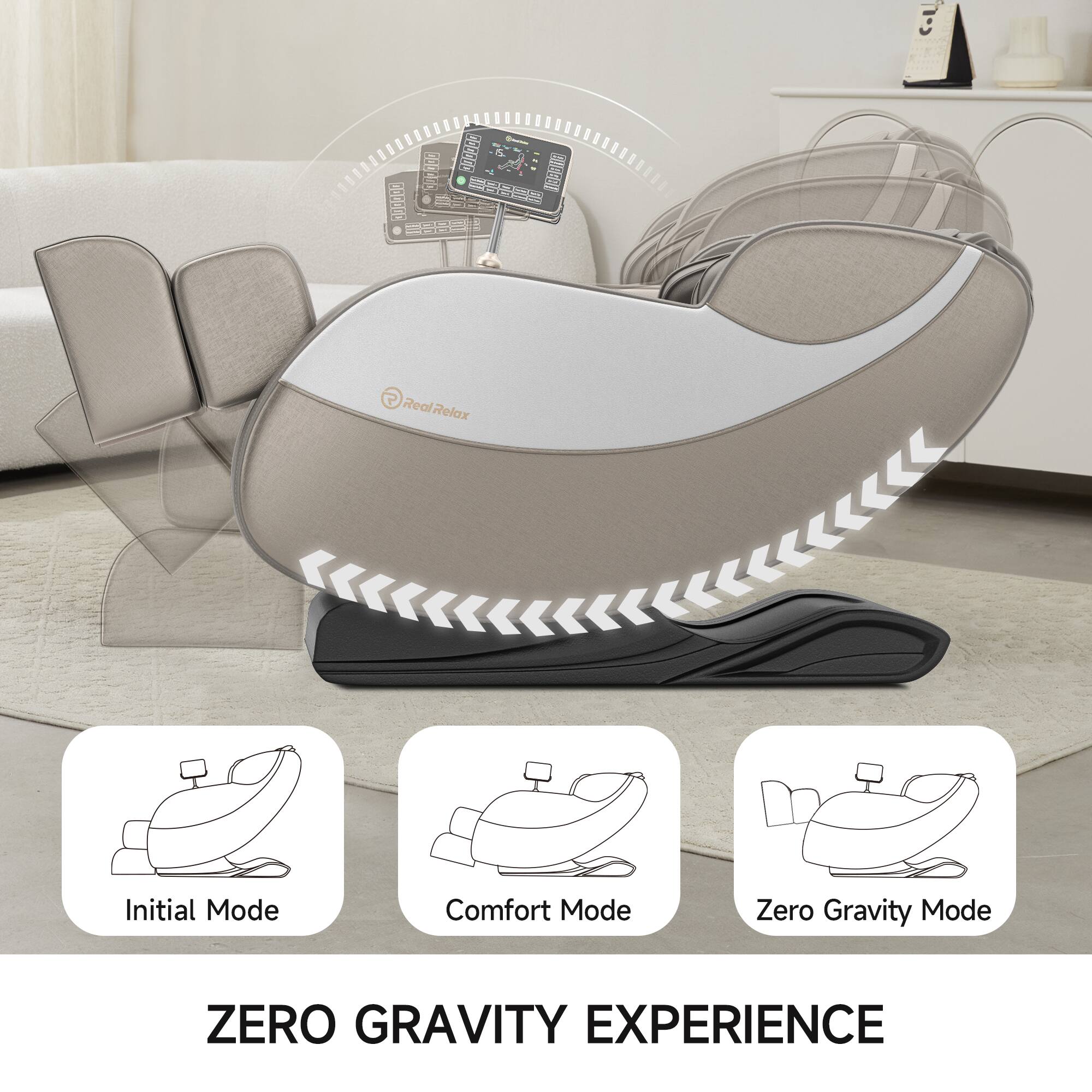 Essen Blissed Favor BS 09 Full Body Zero Gravity with Shiatsu Massage Chair Brown BS09 - Best Buy