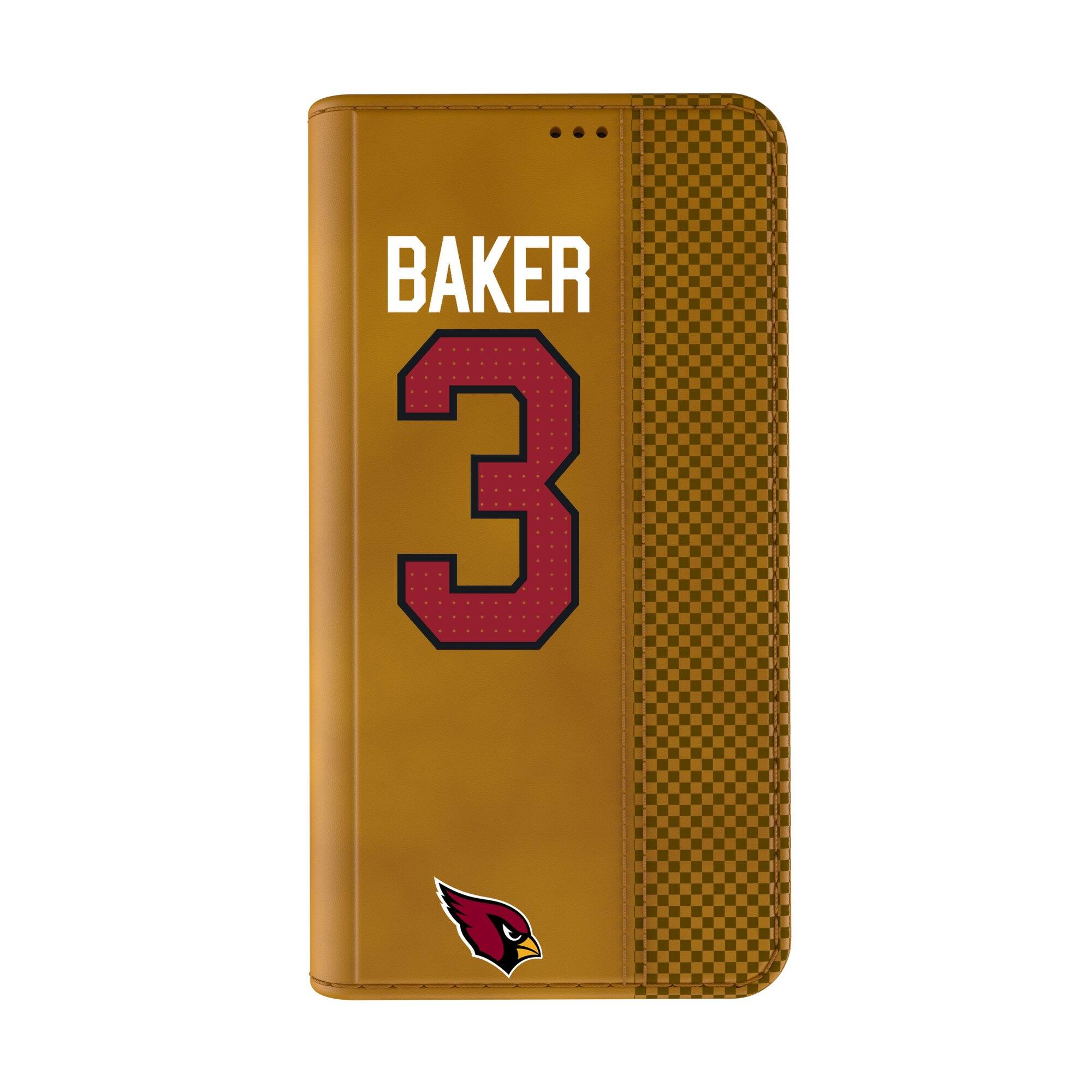 Keyscaper NFL Budda Baker Arizona Cardinals Folio iPhone Case 15 Pro Brown 202398868 - Best Buy