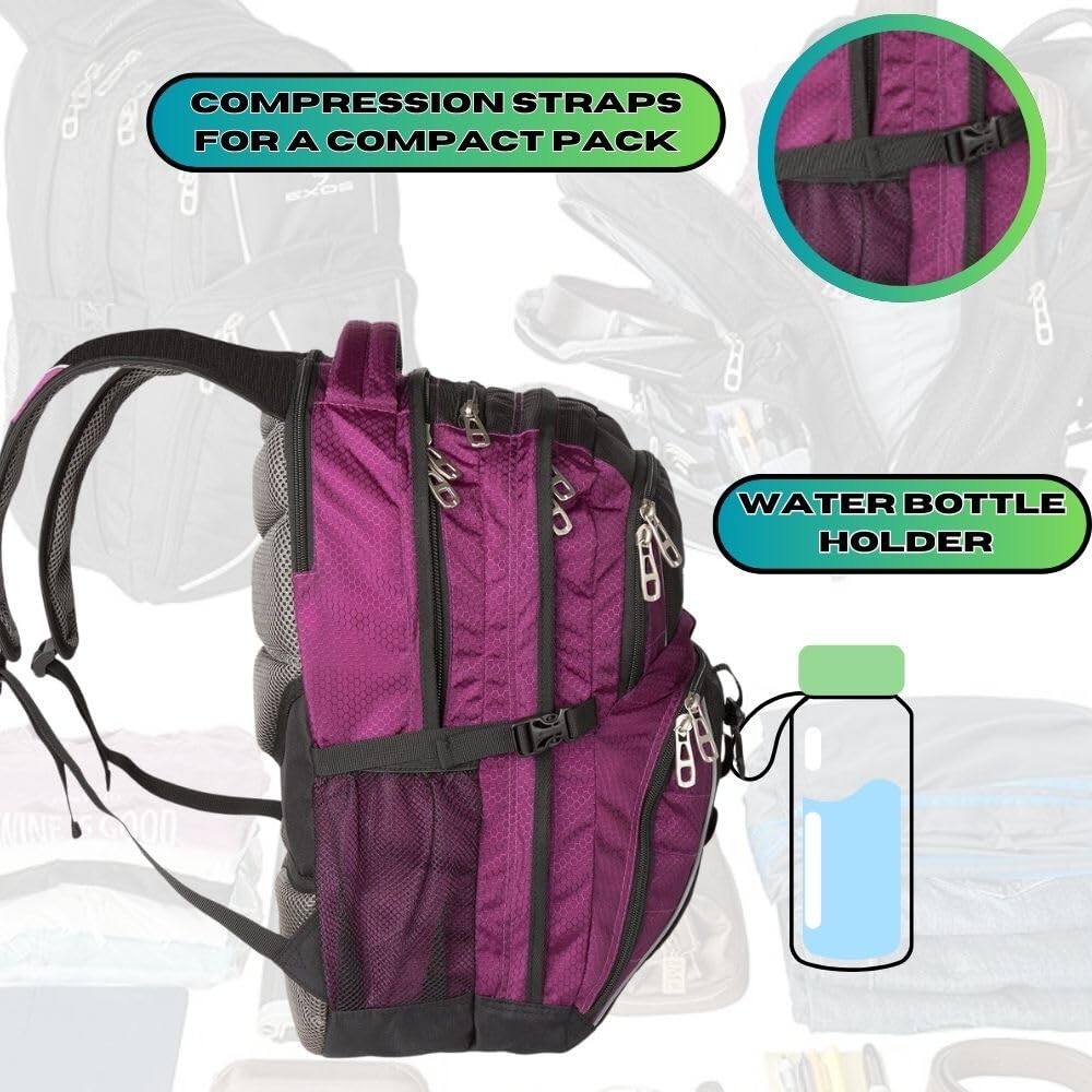 Pacoar Cade Commuter Backpack 29l Padded Laptop For Work With ...