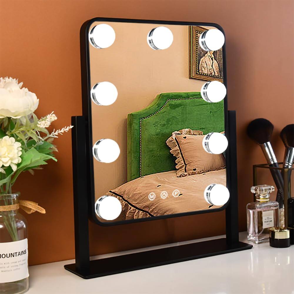 Empire DigiLabs Light Up Vanity Mirror Make With Lighting Lighted Makeup Magnification Touch ...
