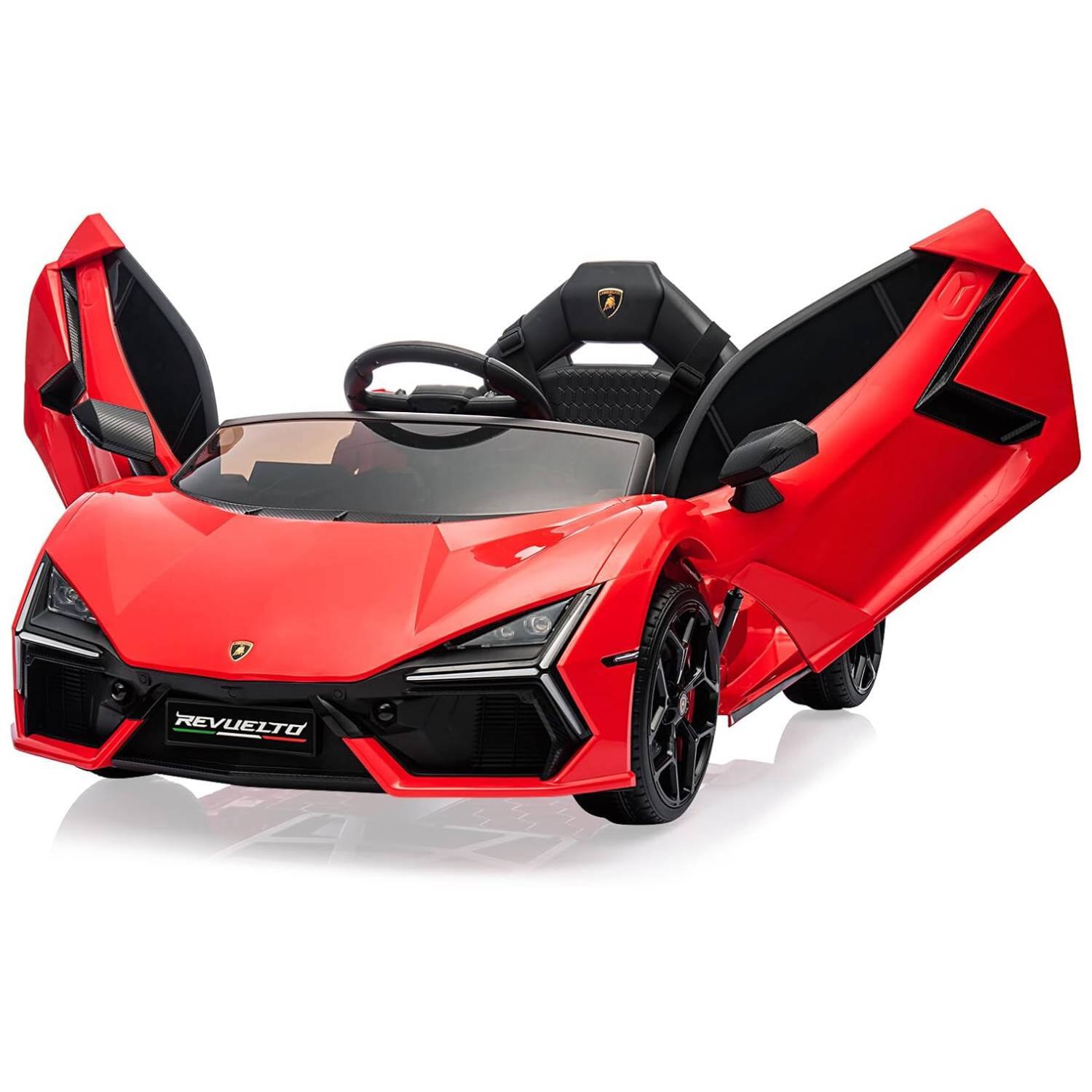 Homhougo 12V Licensed Lamborghini Revuelto Kids Ride On Car Electric ...