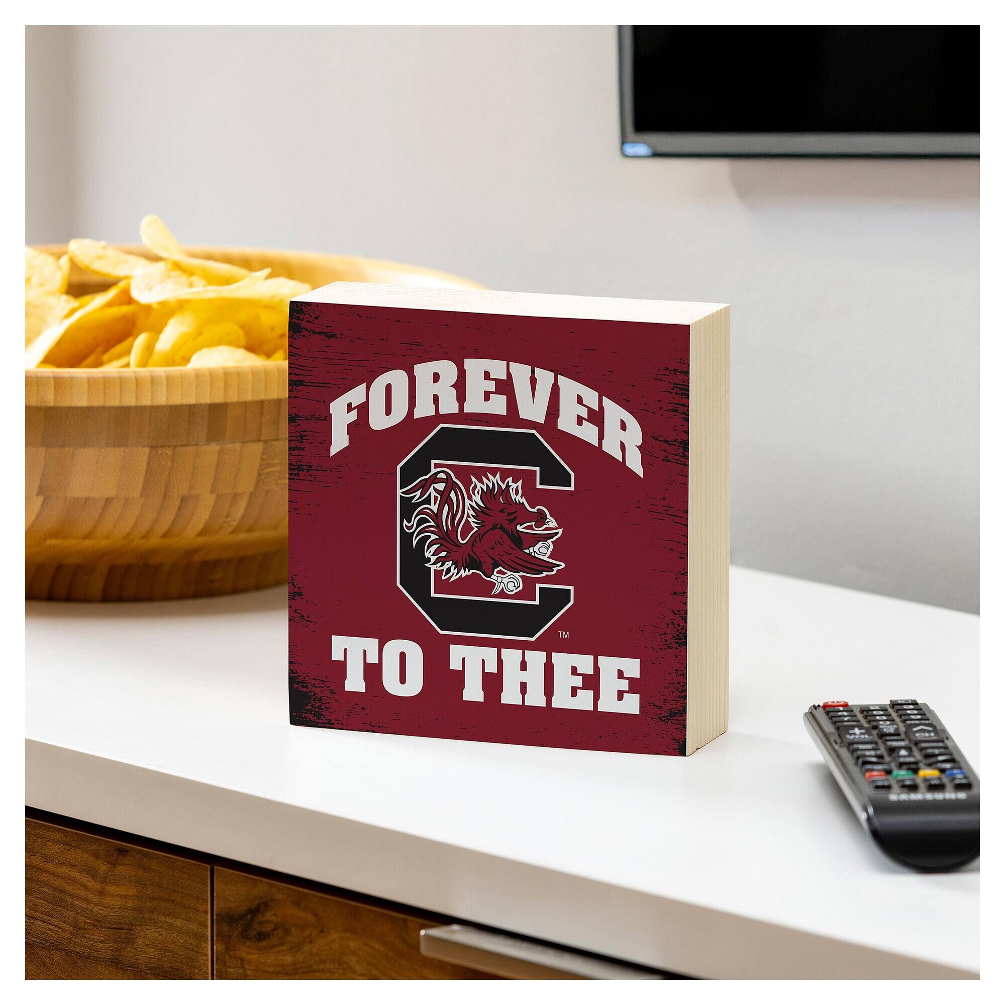 Evergreen Enterprises South Carolina Gamecocks 6" Square Fan Chant Wood ...