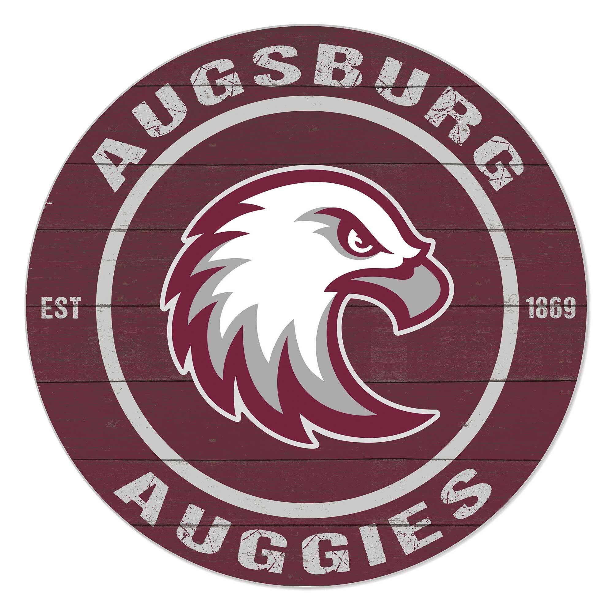 Jardine Augsburg Auggies 20" Indoor/Outdoor Team Color Circle Sign ...