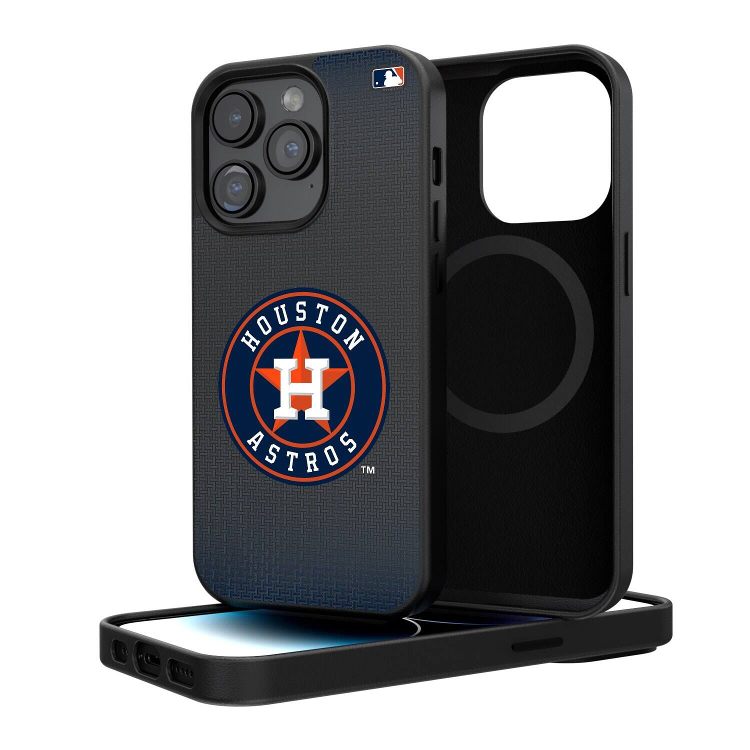 Keyscaper MLB Houston Astros Linen Logo iPhone Magnetic Bump Case 15 ...