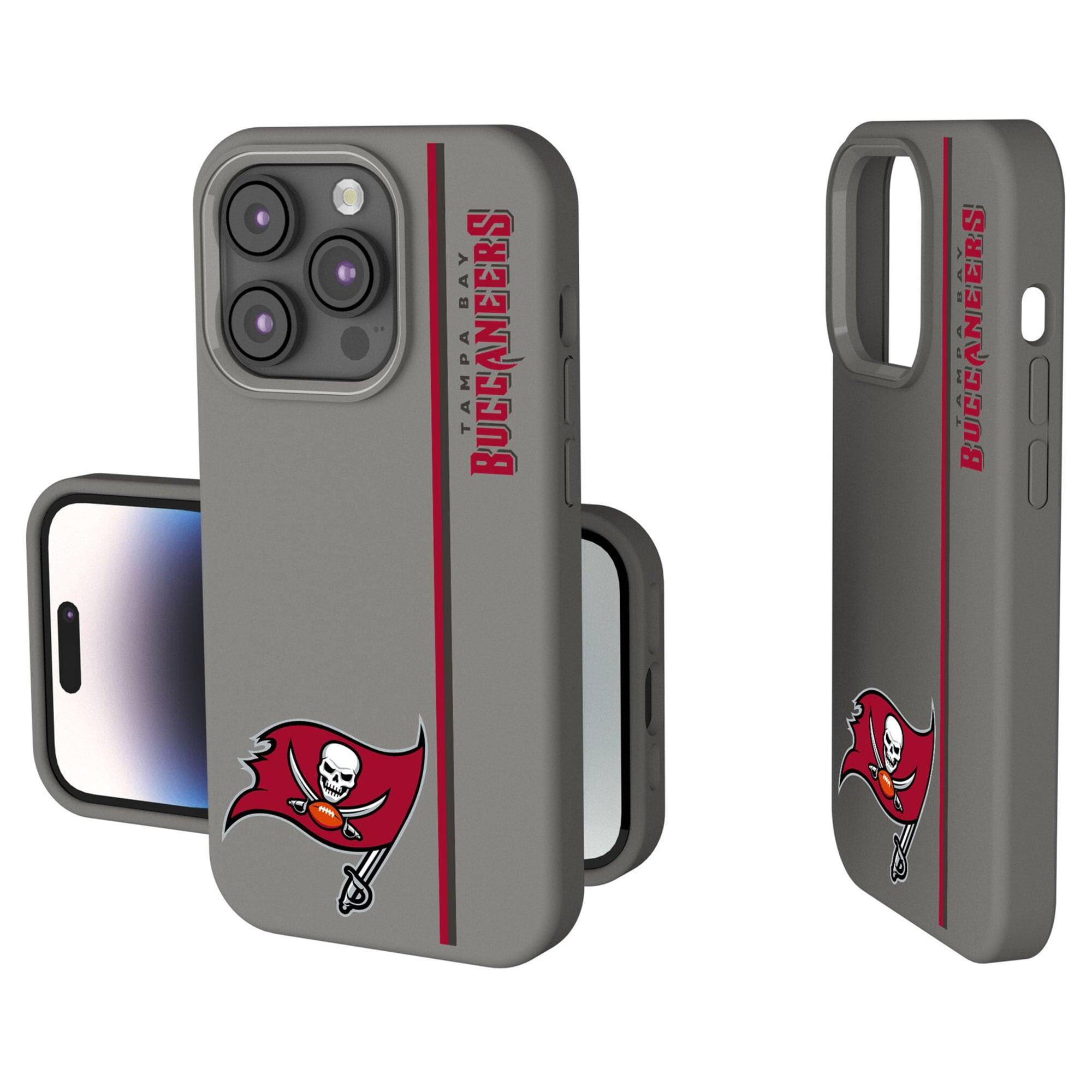 Keyscaper NFL Tampa Bay Buccaneers iPhone Soft Touch Case 14 Gray ...